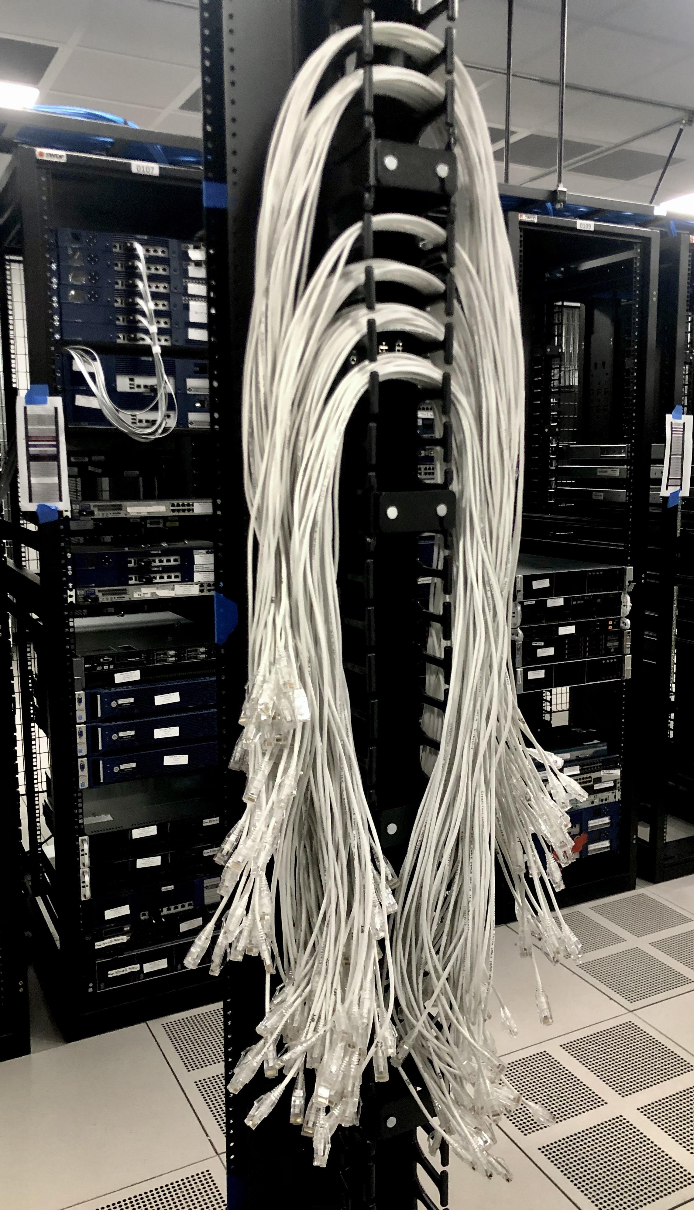 Ethernet cables in Data Center | Scrolller