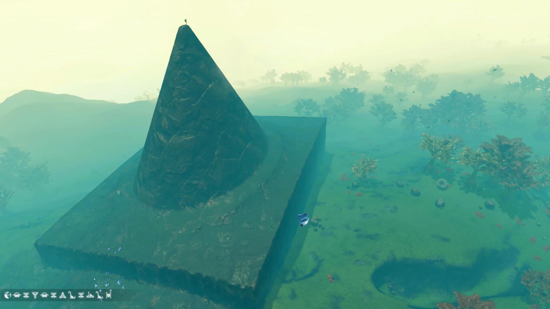 Euclid - Flourishing Planet with cone like pyramids | Scrolller