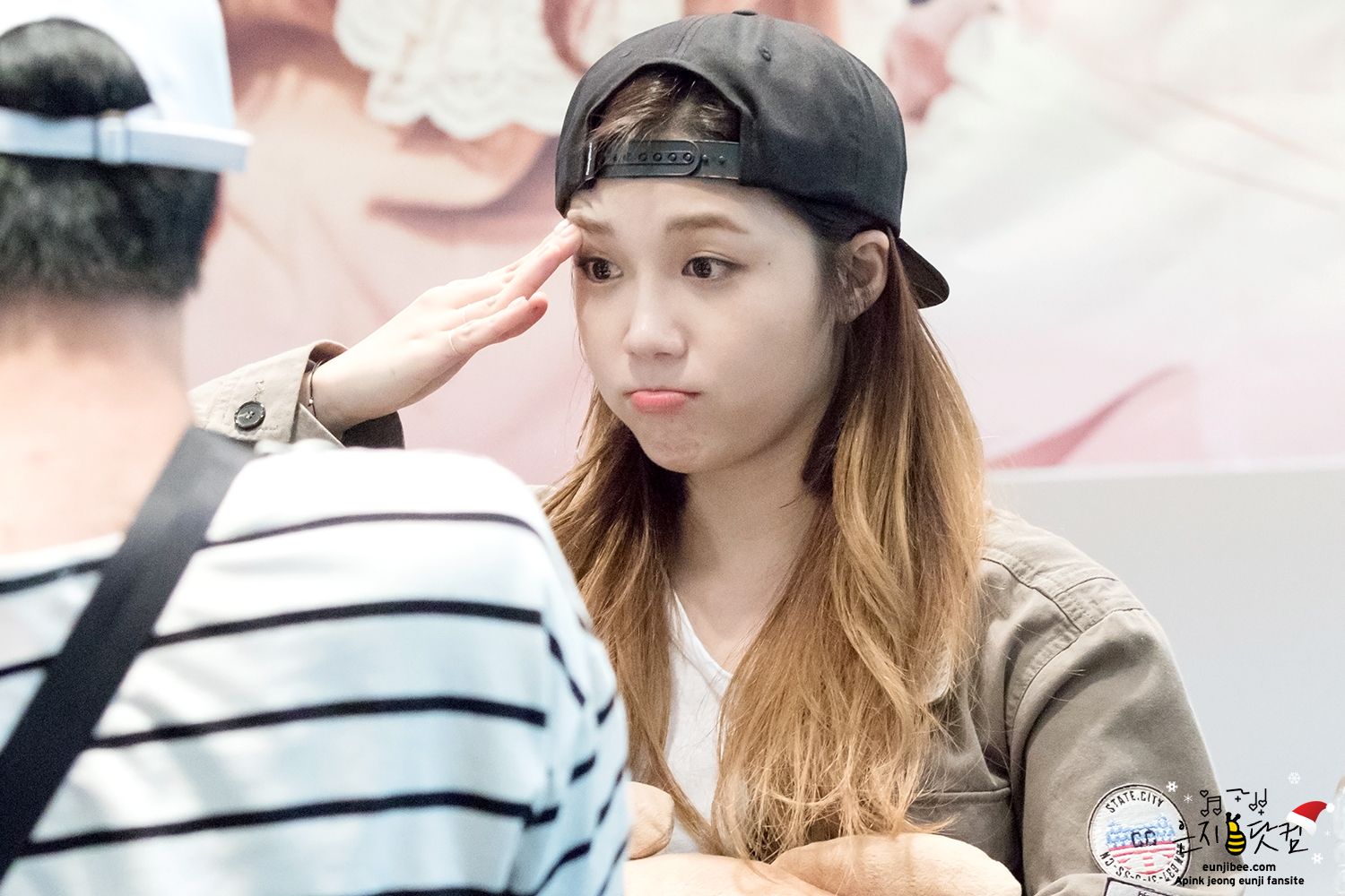 Eunji Salute! | Scrolller