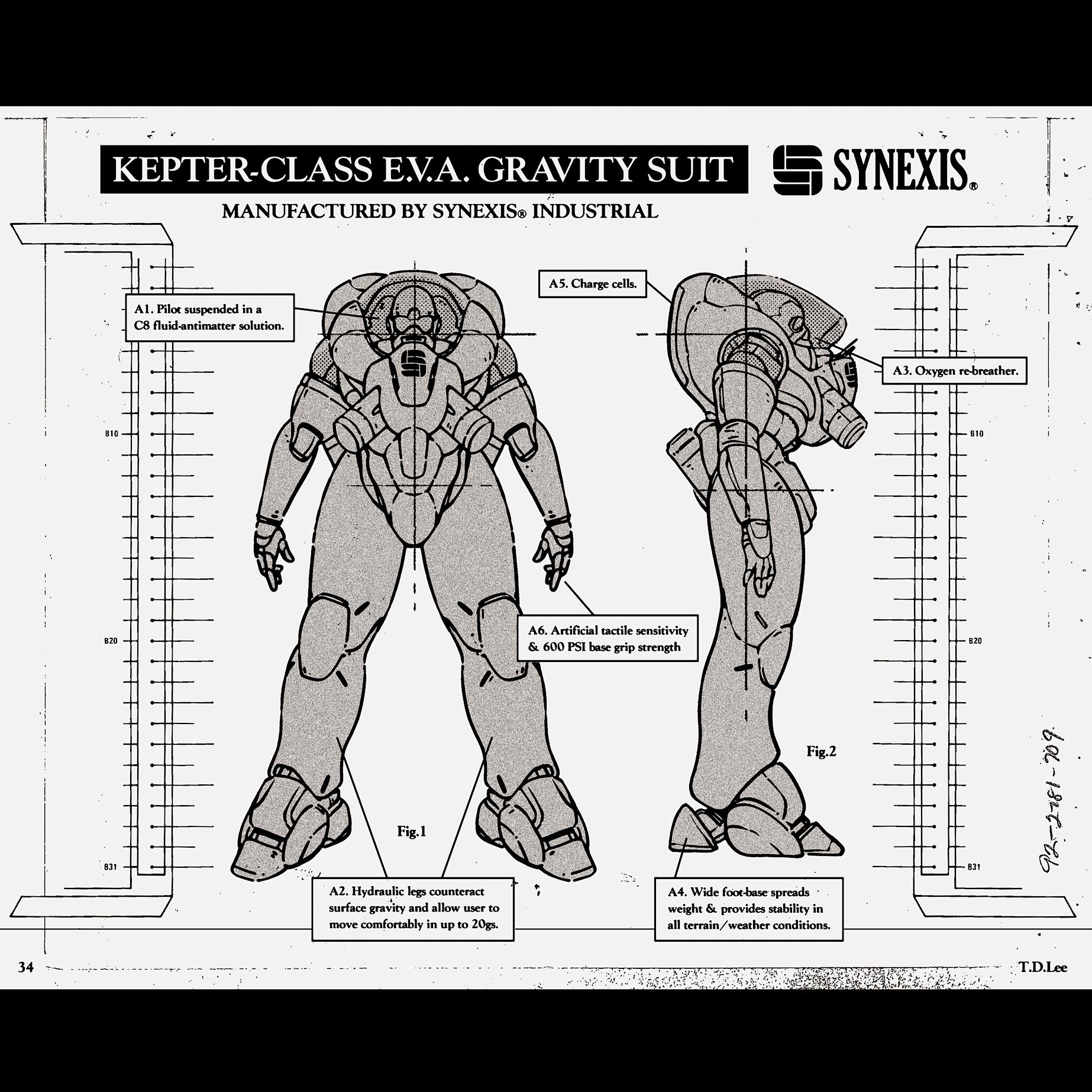 EVA Gravity Suit. Tobin Lee | Scrolller