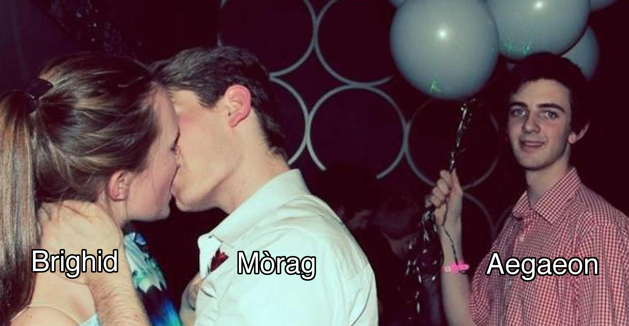 Even more third-wheel energy than Melia. | Scrolller