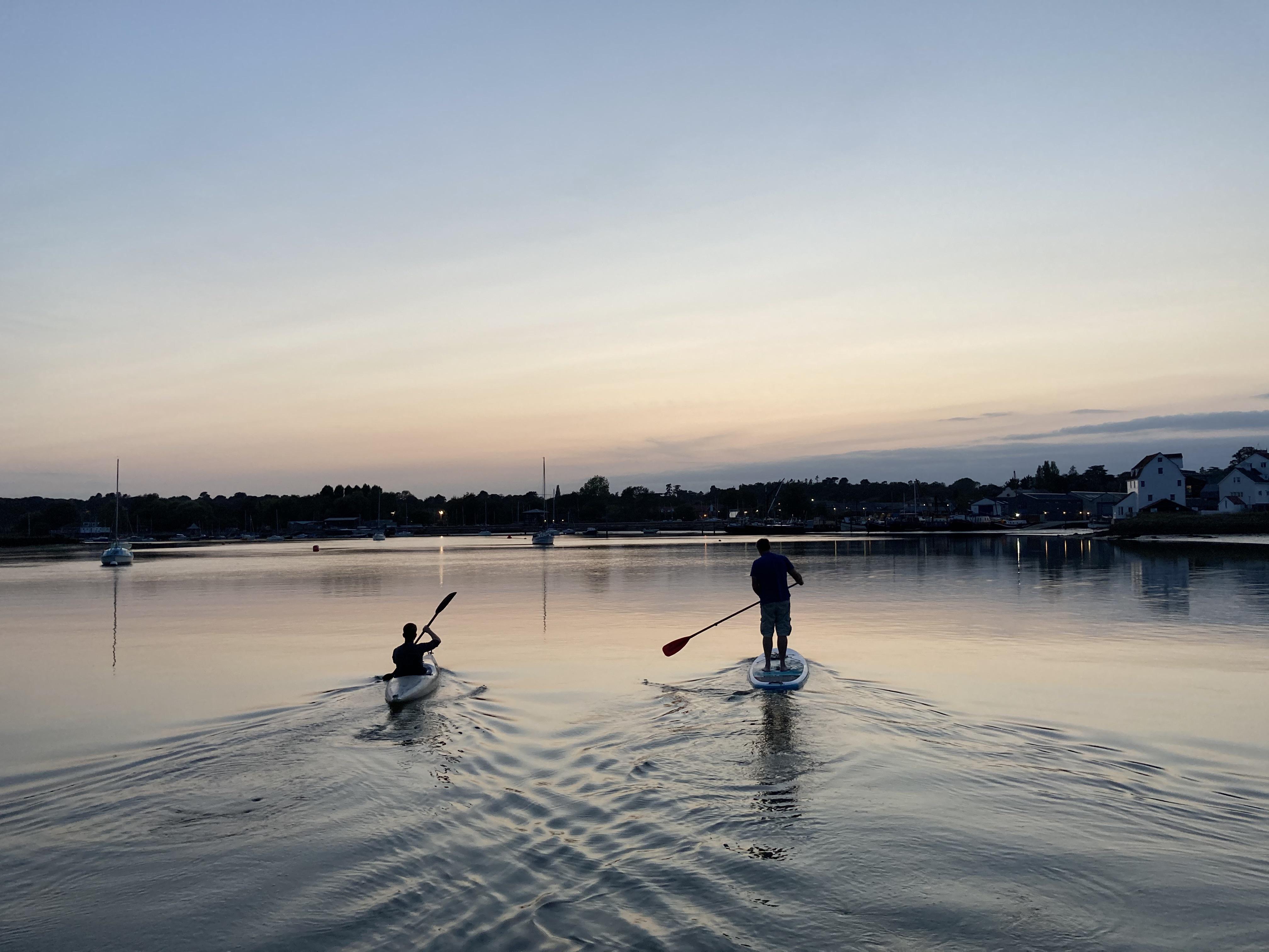 Evening paddle. River Deben, Woodbridge,Suffolk, Uk | Scrolller