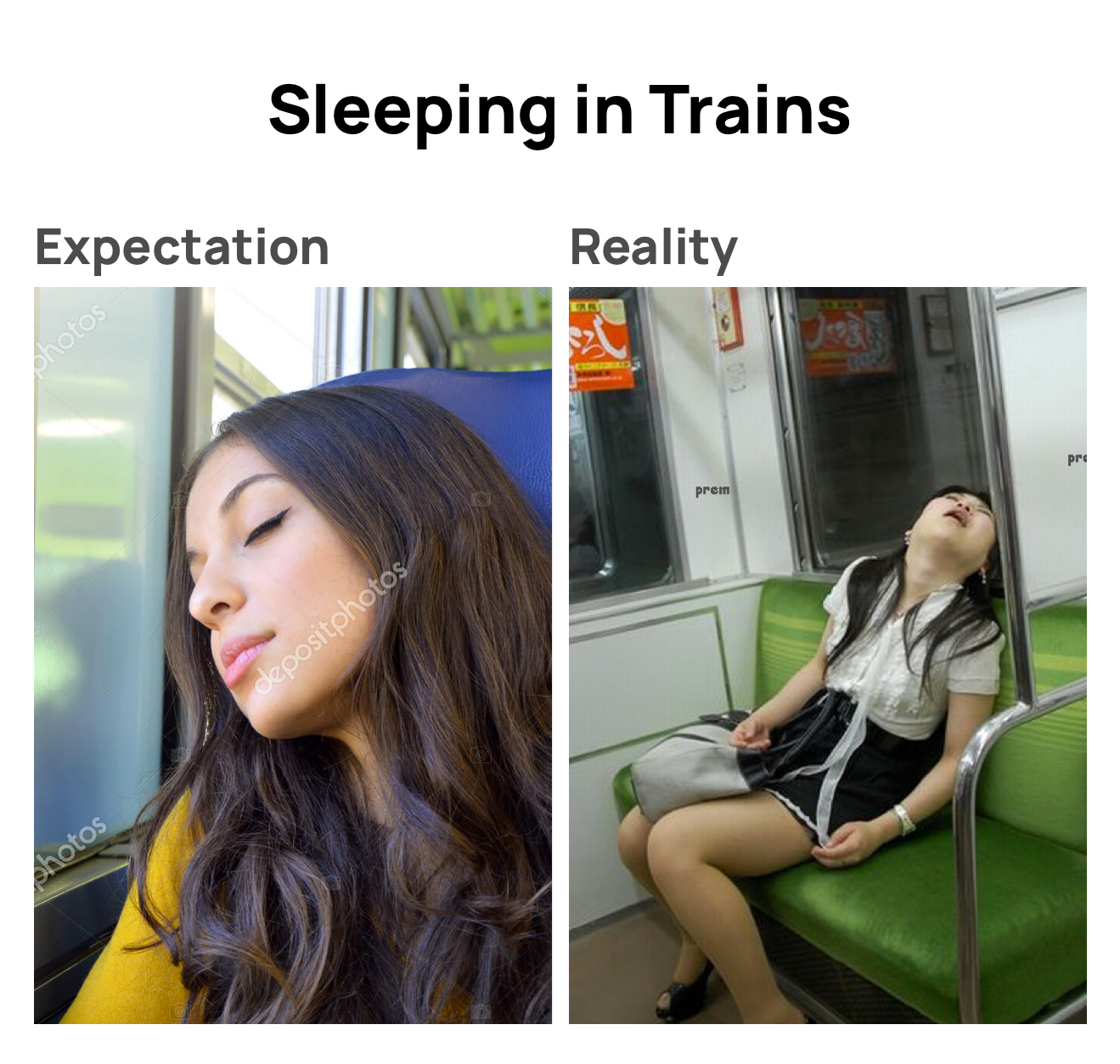 Ever slept in a train? | Scrolller