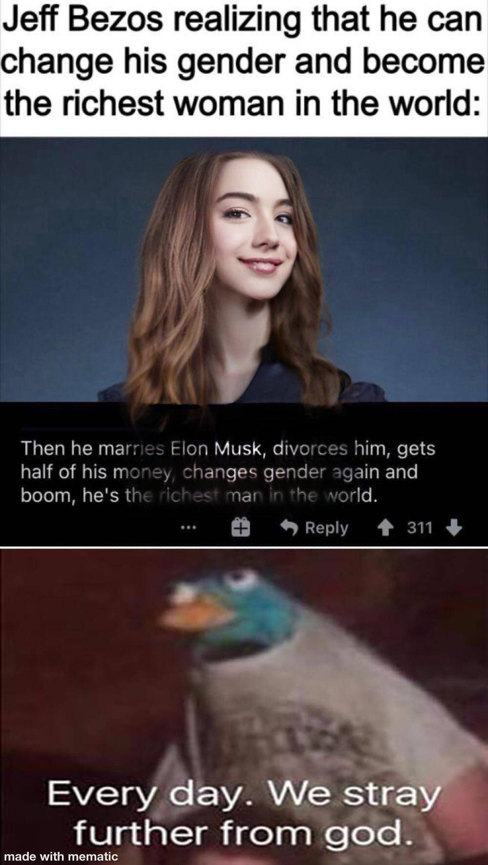 Everyone meet Jess Bezos | Scrolller