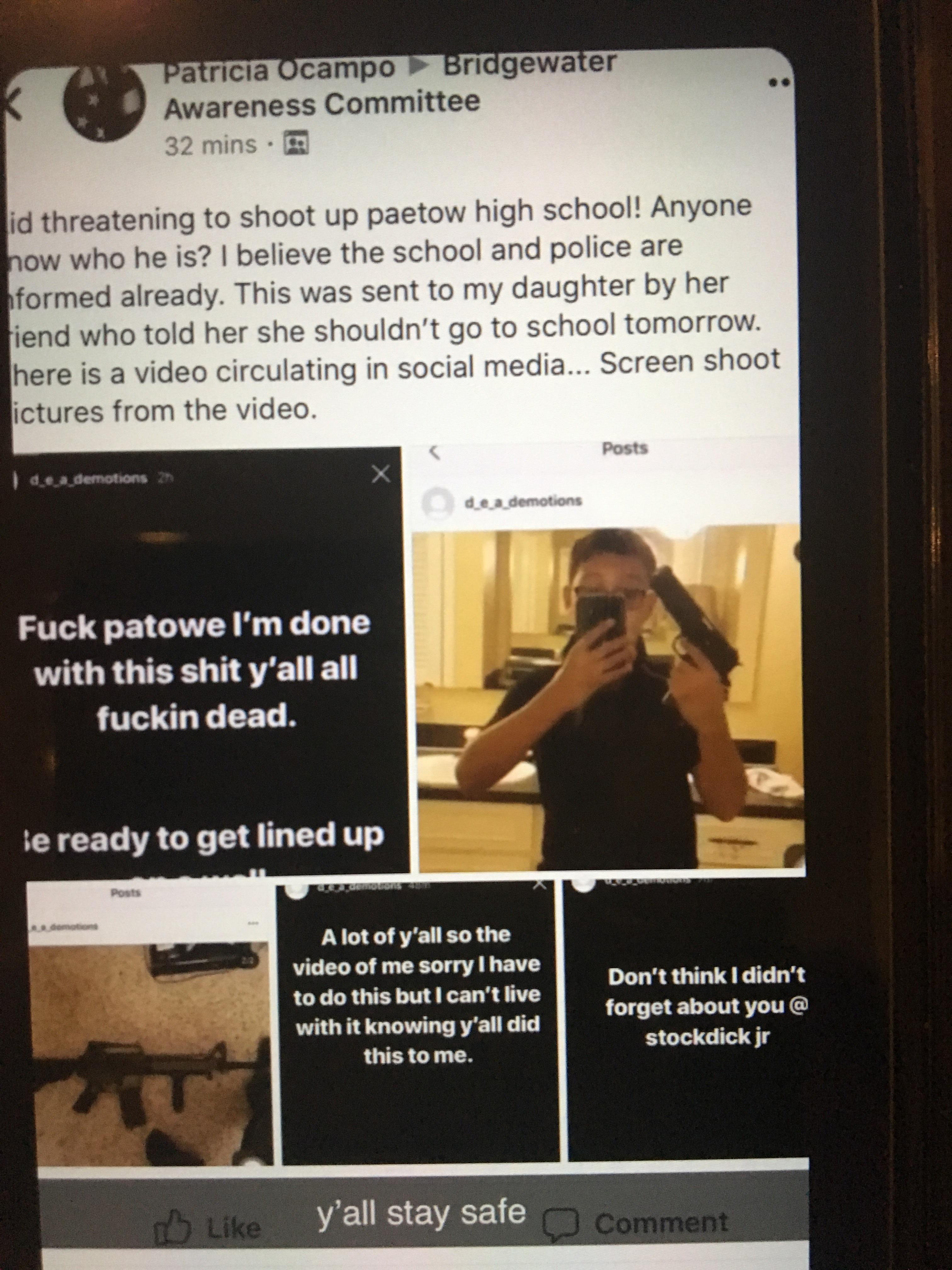Everyone Stay Safe If You Live In The Paetow High School Area Be