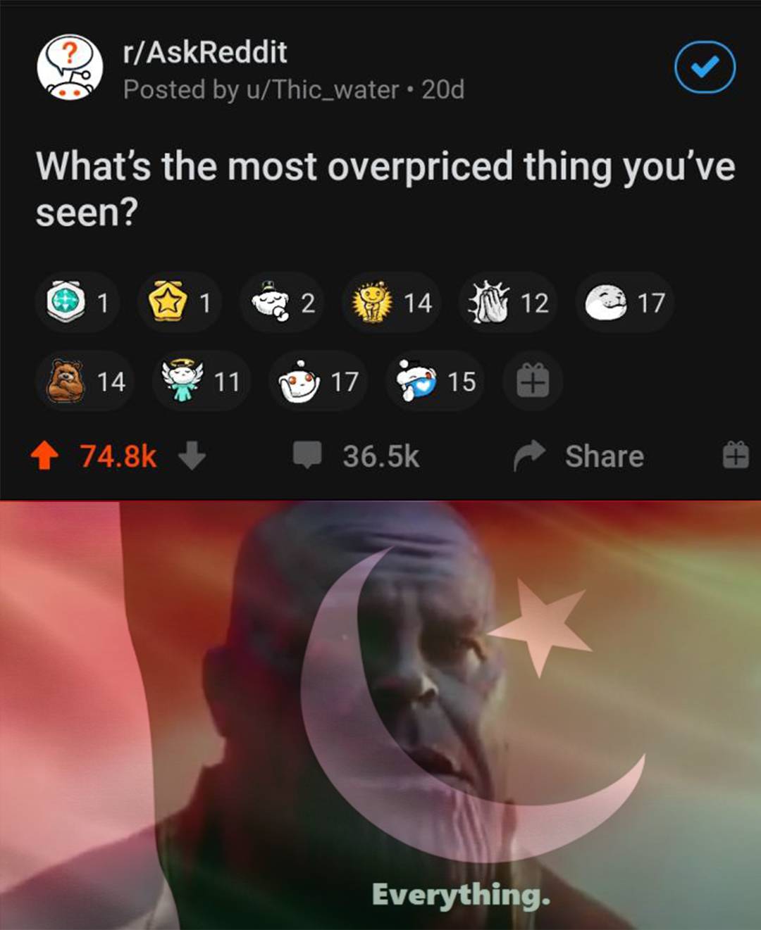 Everything. | Scrolller