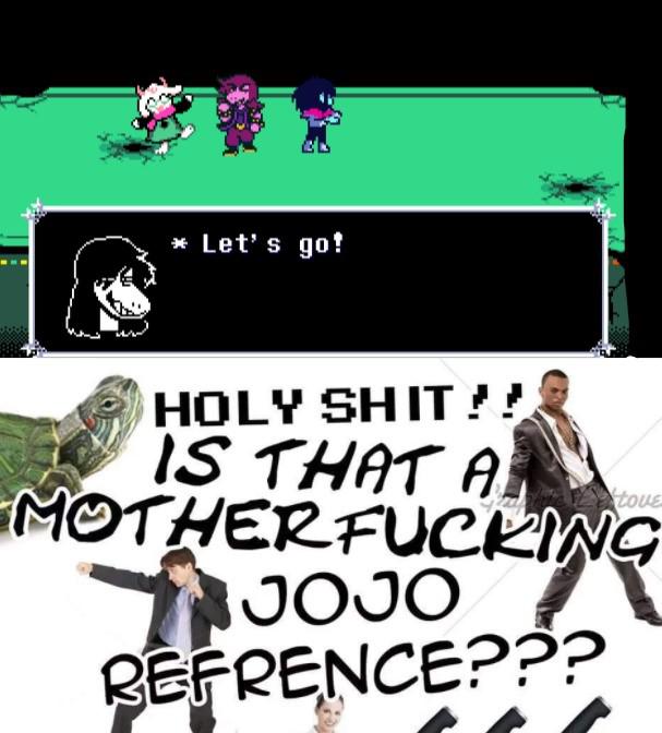 Everything is a JoJo reference... | Scrolller