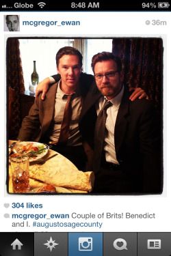 Ewan McGregor and Benedict Cumberbatch | Scrolller