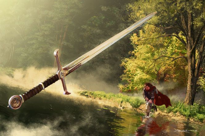 Excalibur by Michael Komarck | Scrolller