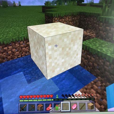 Excuse me but sand isn’t supposed to float on water. | Scrolller