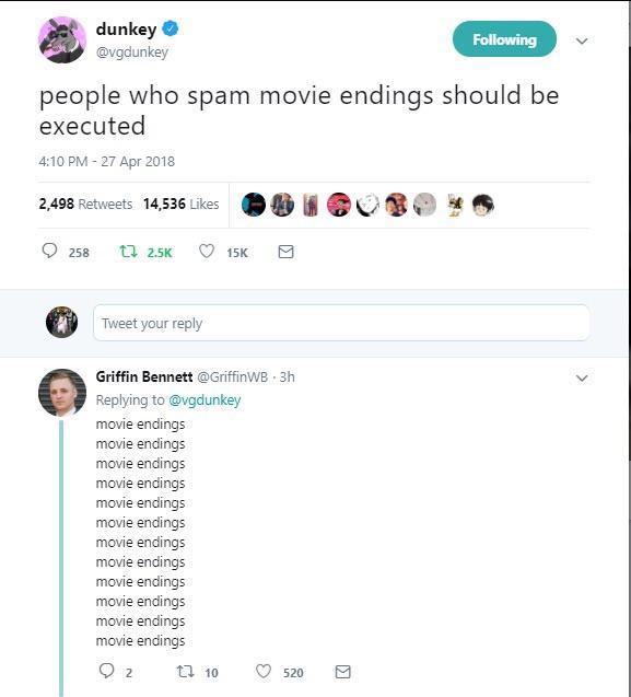 Executed for spoiling a movie? | Scrolller