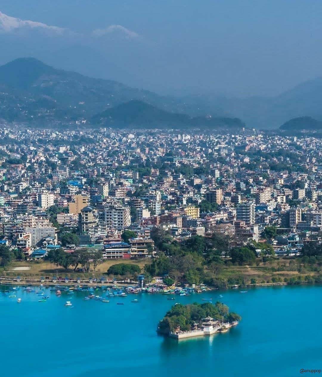Expanding Lake Side, Pokhara | Scrolller