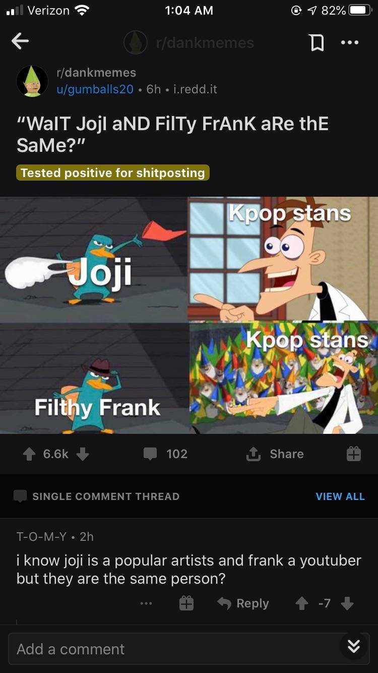 Explaining the joke in a question. BIG BRAIN | Scrolller