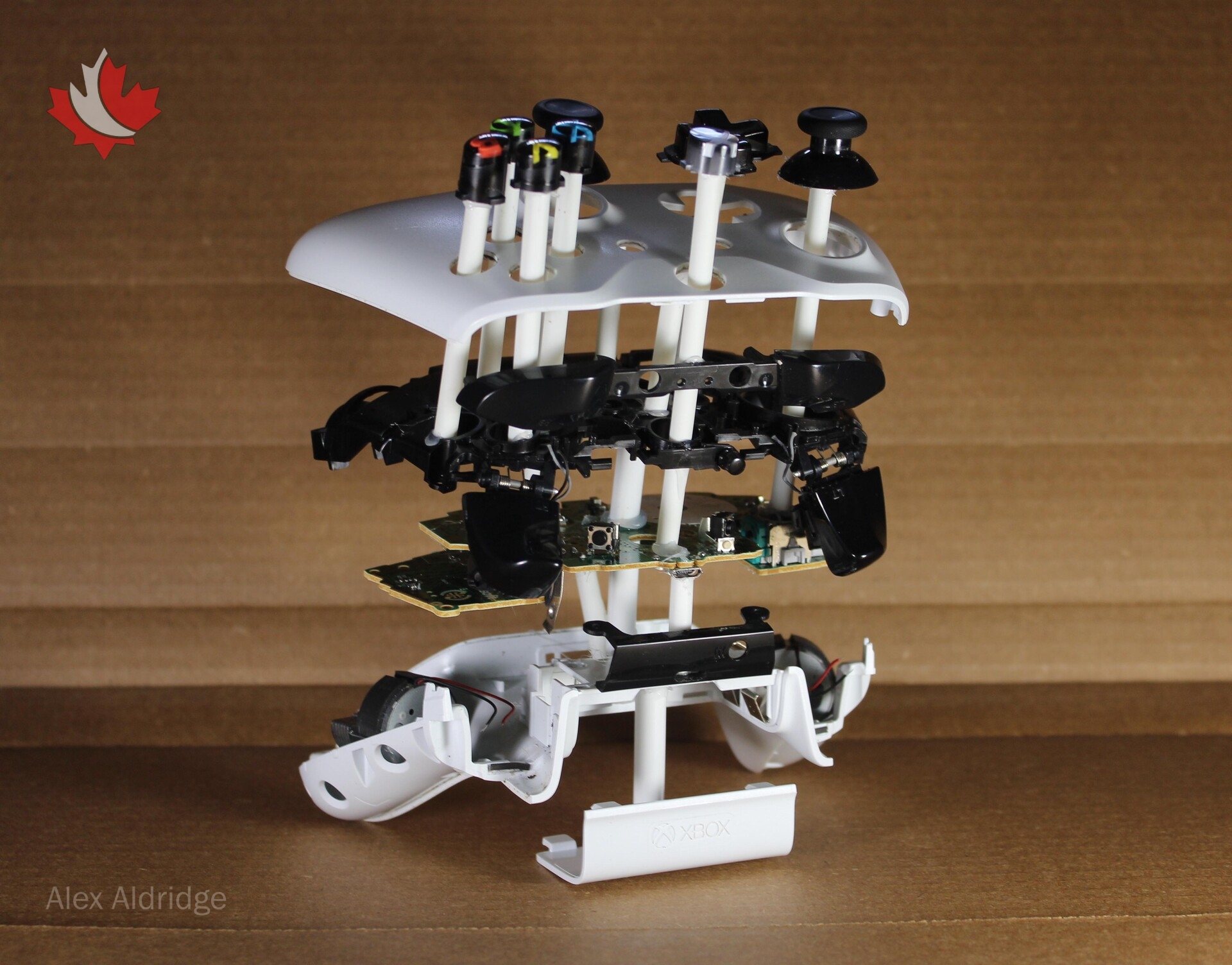 Exploded 🎮 Xbox Controller 💥 | Scrolller