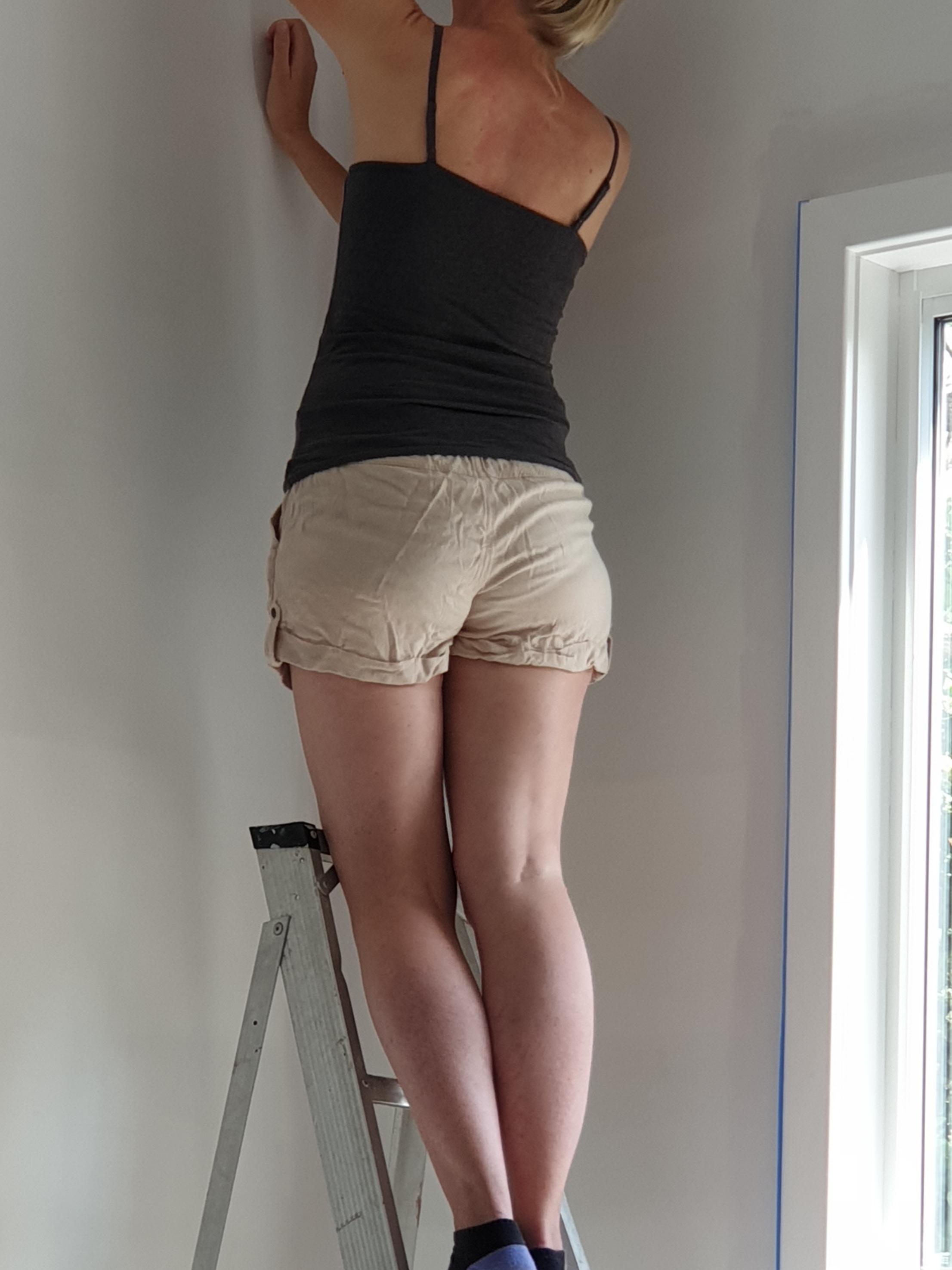 Something different, wife doing some painting, enjoying the view ...