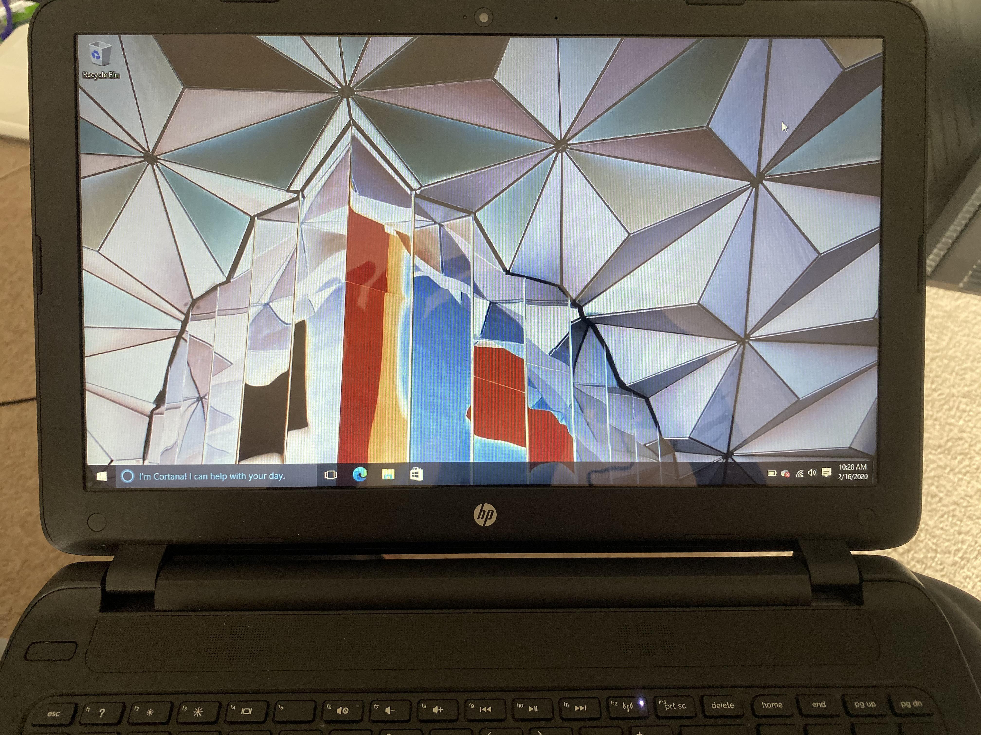 Factory reset an old HP laptop and the factory default wallpaper is giving me some serious ...