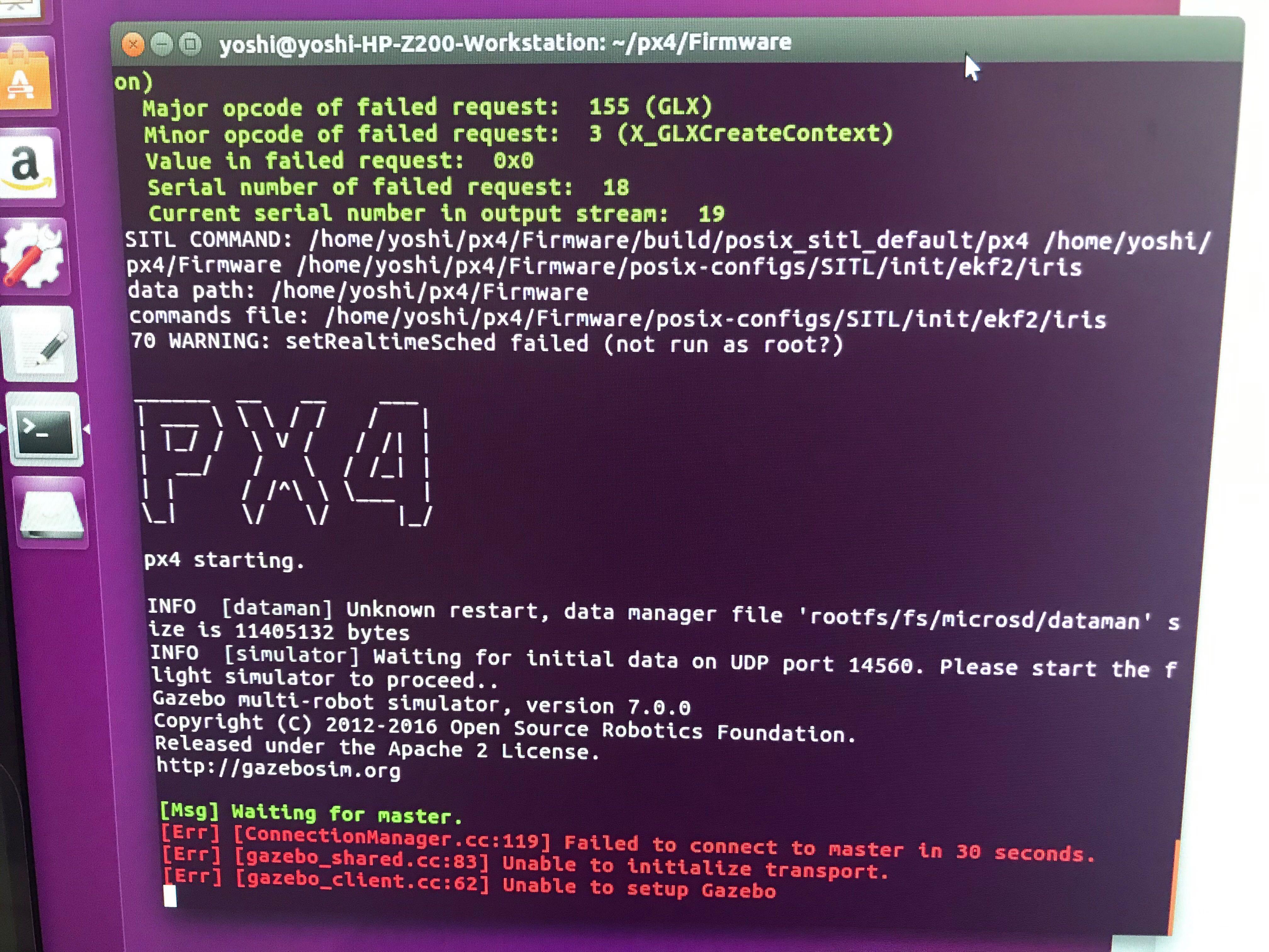 failed to launch gazebo? | Scrolller