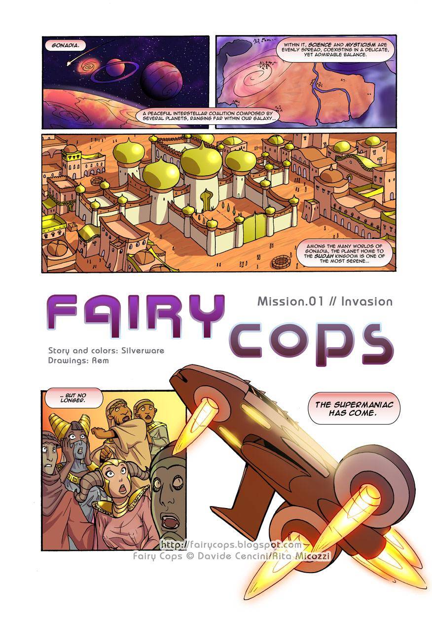Fairy Cops by Silverware and Rem (1-3) | Scrolller