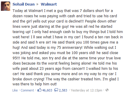 faith in humanity restored | Scrolller