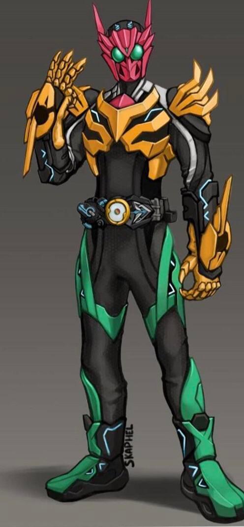 Falcon Tiger Grasshopper | Scrolller