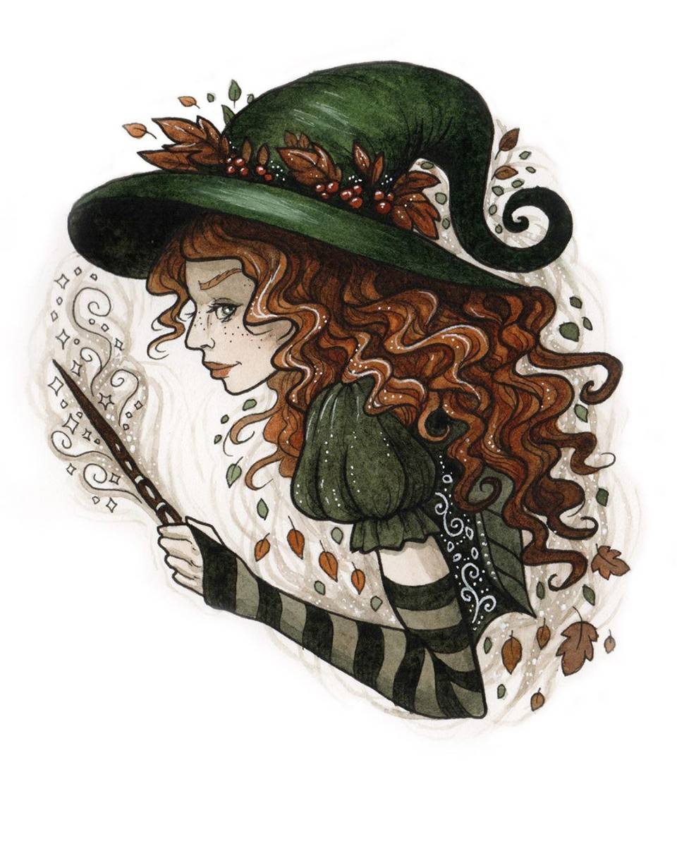 Fall Witch by Madalyn Mcleod | Scrolller