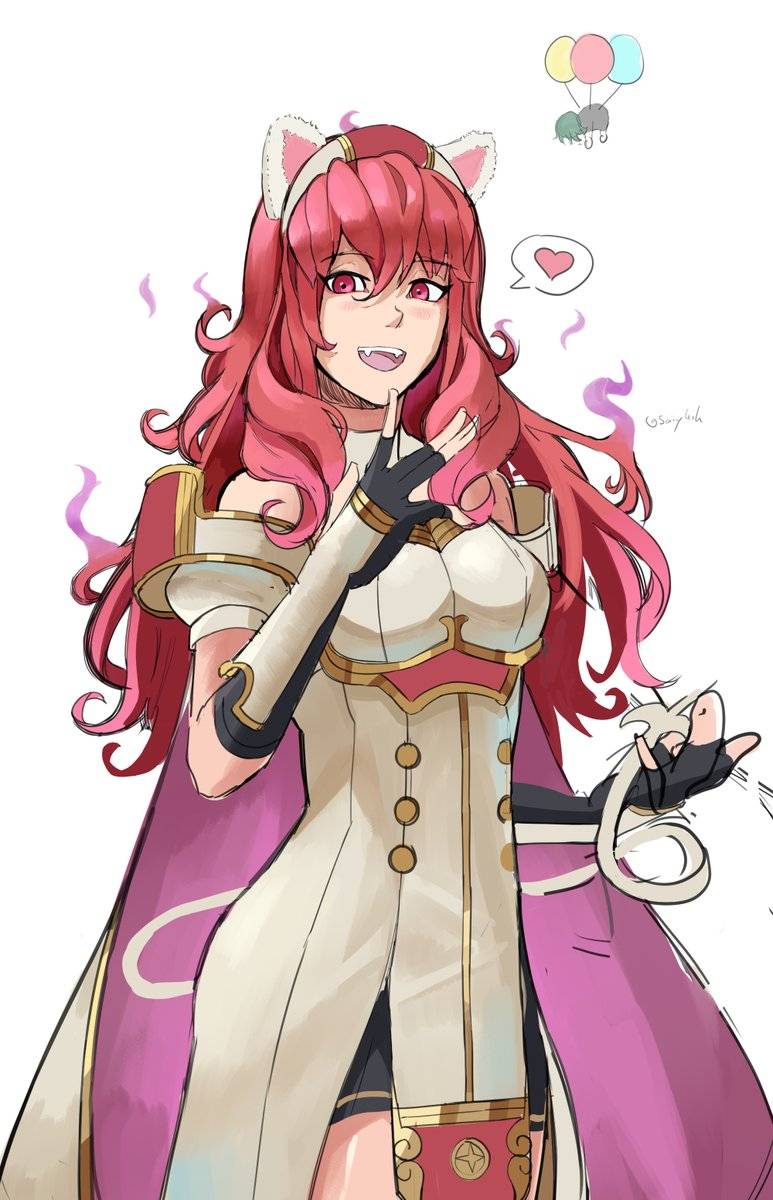 Fallen Celica with cat ears and a tail | Scrolller