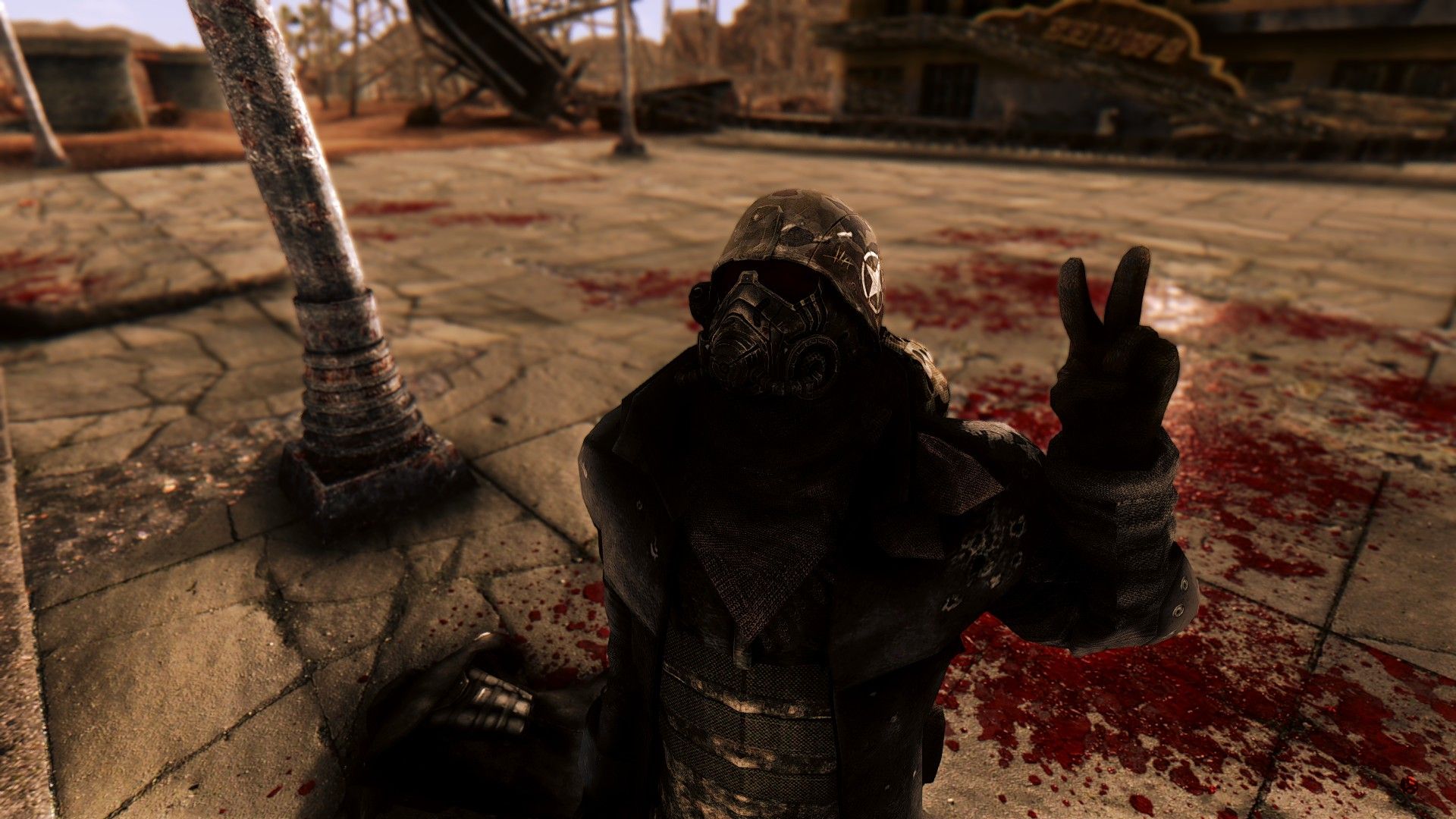 Fallout: New Vegas - "Peace, bitches" - [1920x1080] | Scrolller