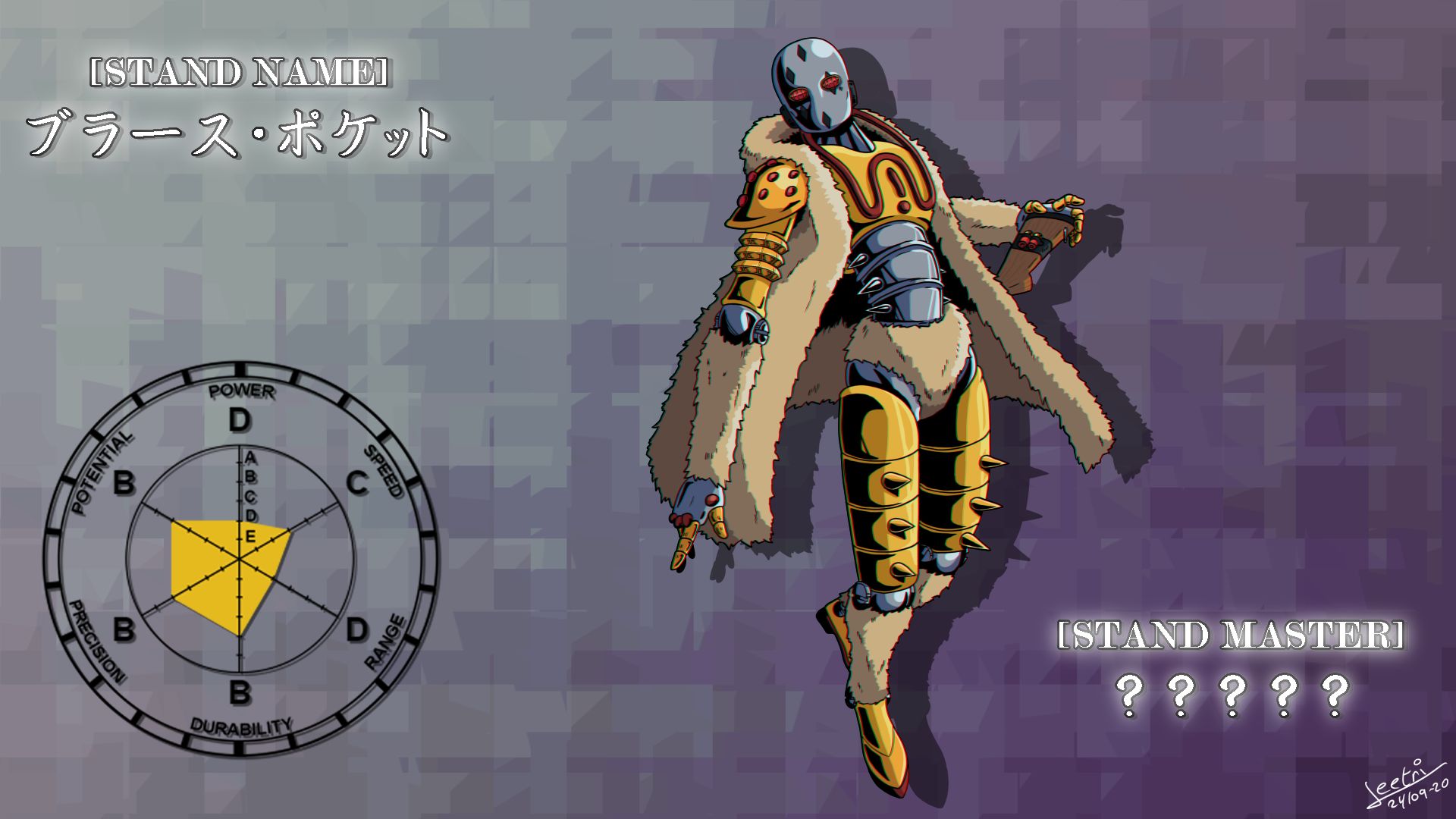 Fan art of /u/thats-probbaly-fake 's 『Brass Pocket』 | Scrolller