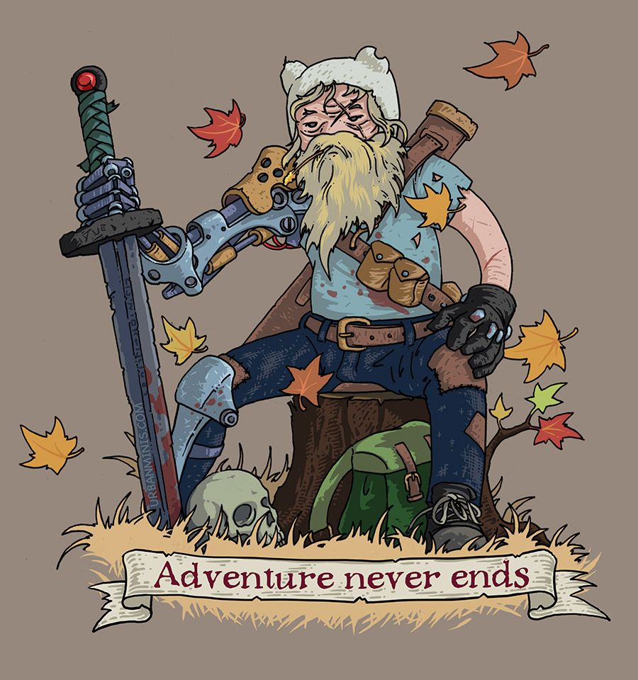 Fanart "Adventure never ends" | Scrolller