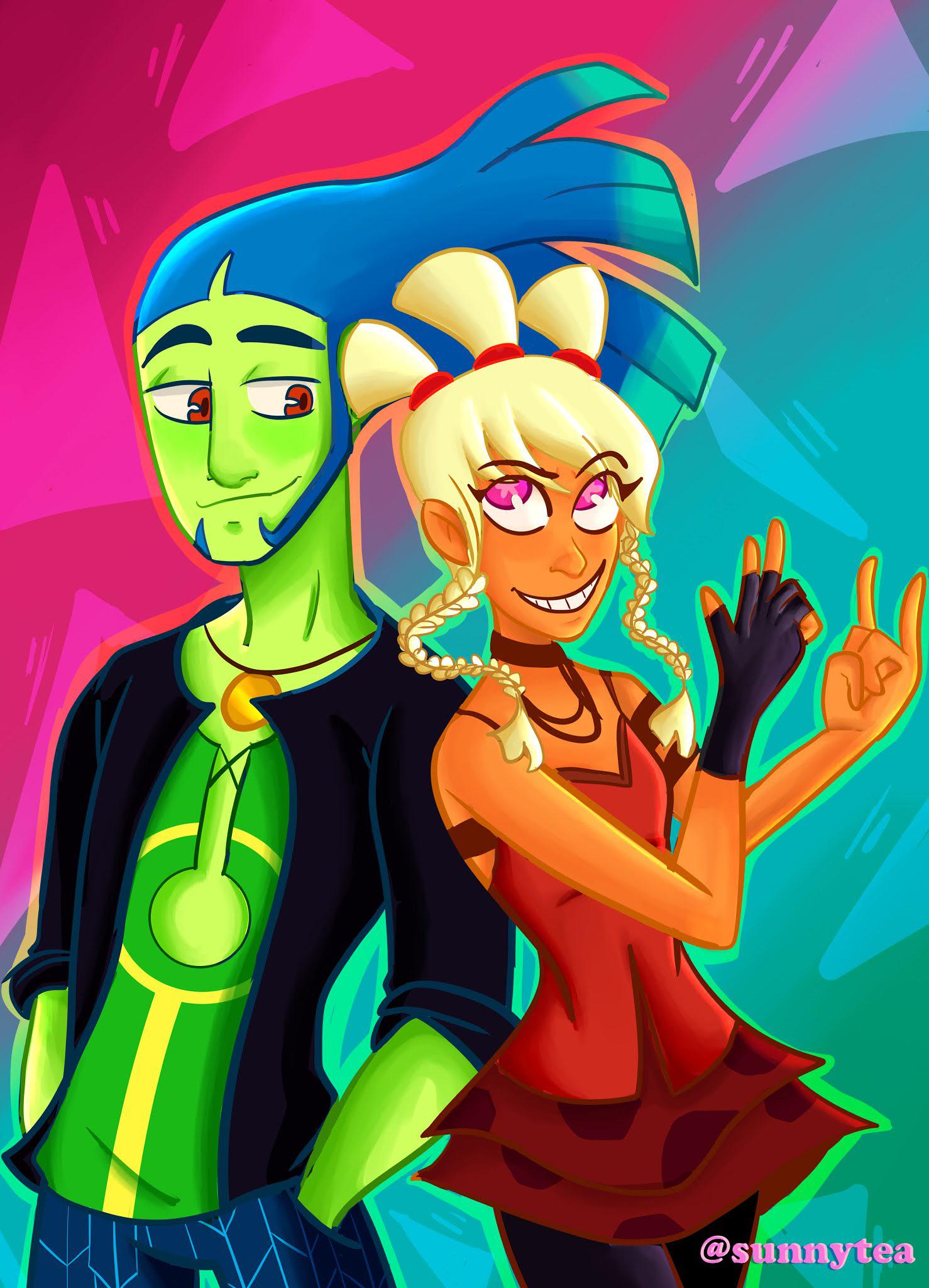 Fanart of everyone's favorite rockers! | Scrolller