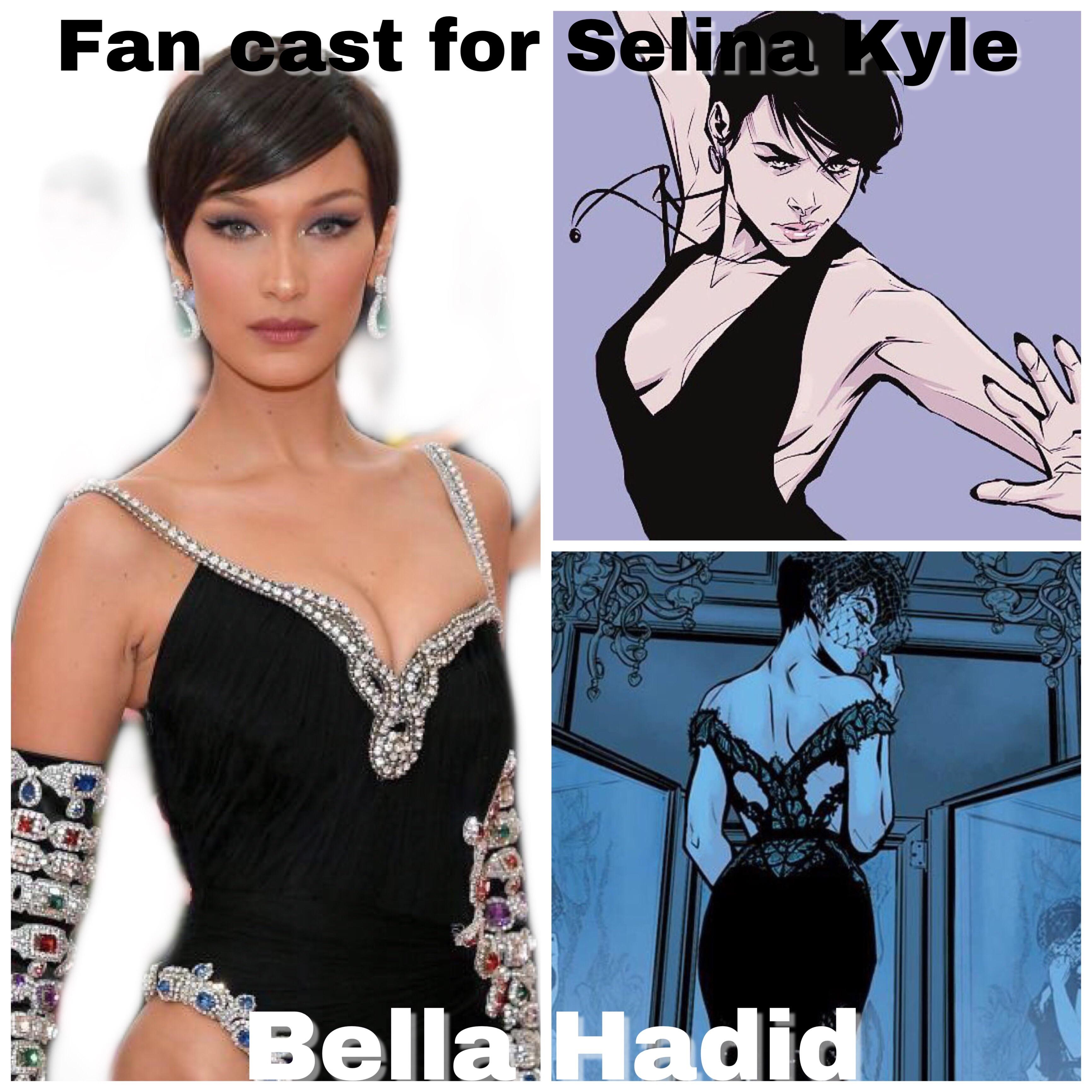 Fancast: Bella Hadid as Selina Kyle/Catwoman | Scrolller