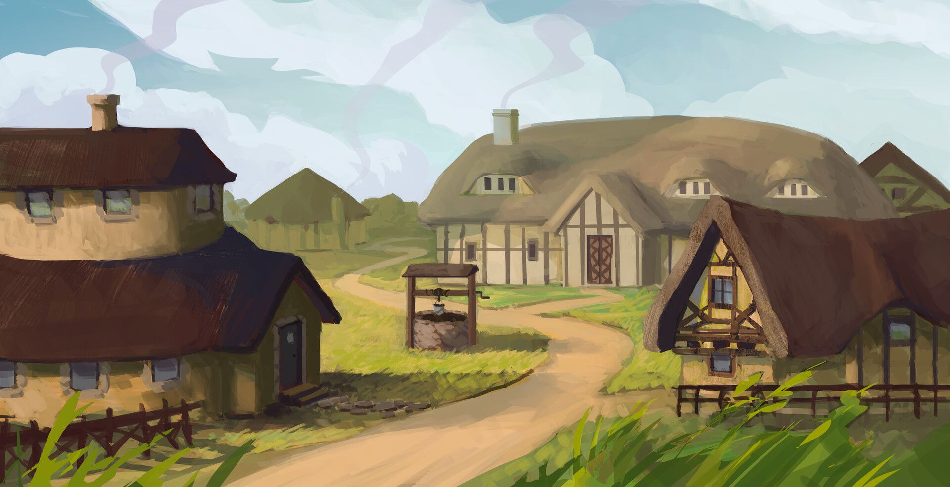 Fantasy Village by Juho Huttunen | Scrolller