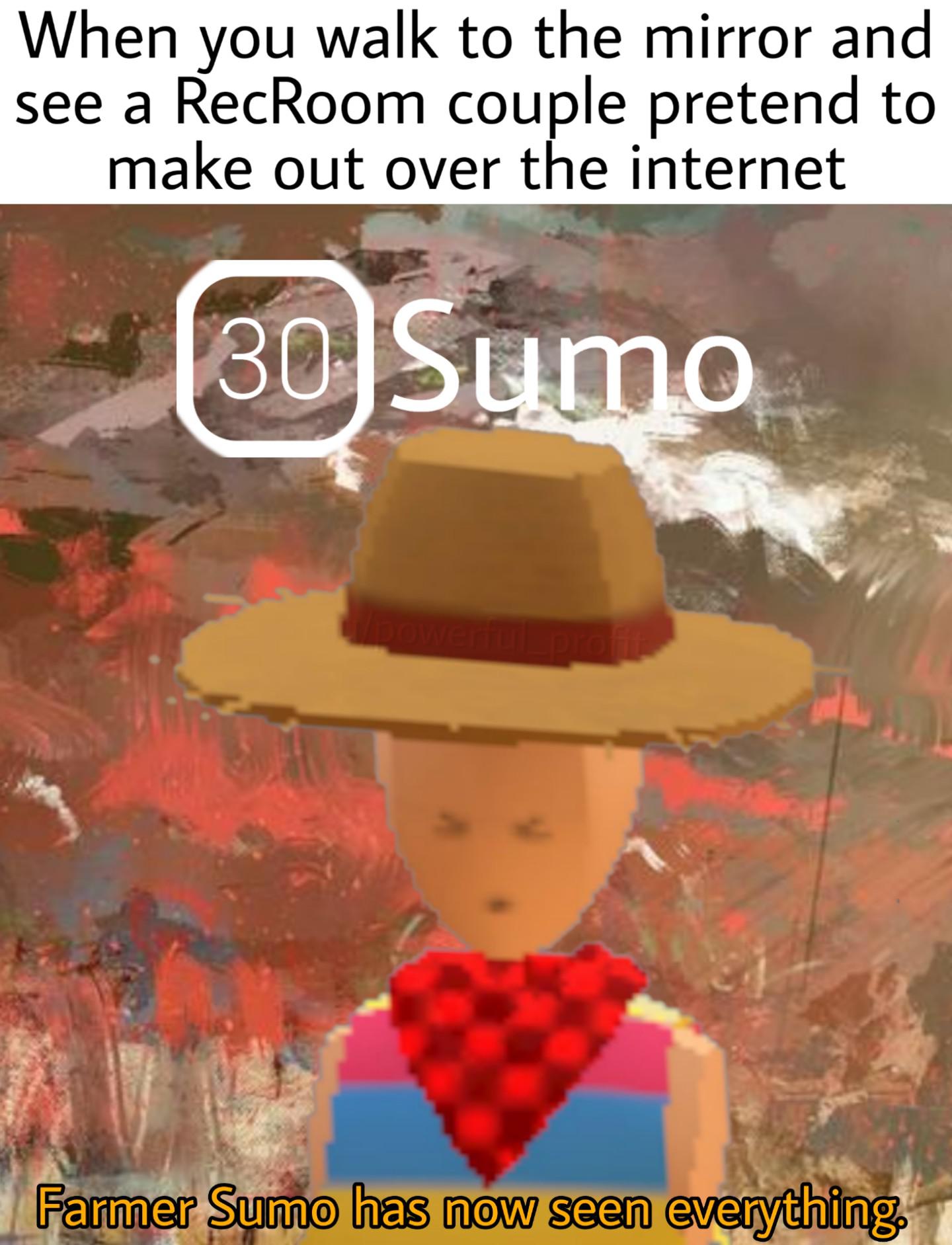 Farmer Sumo has now seen everything. | Scrolller