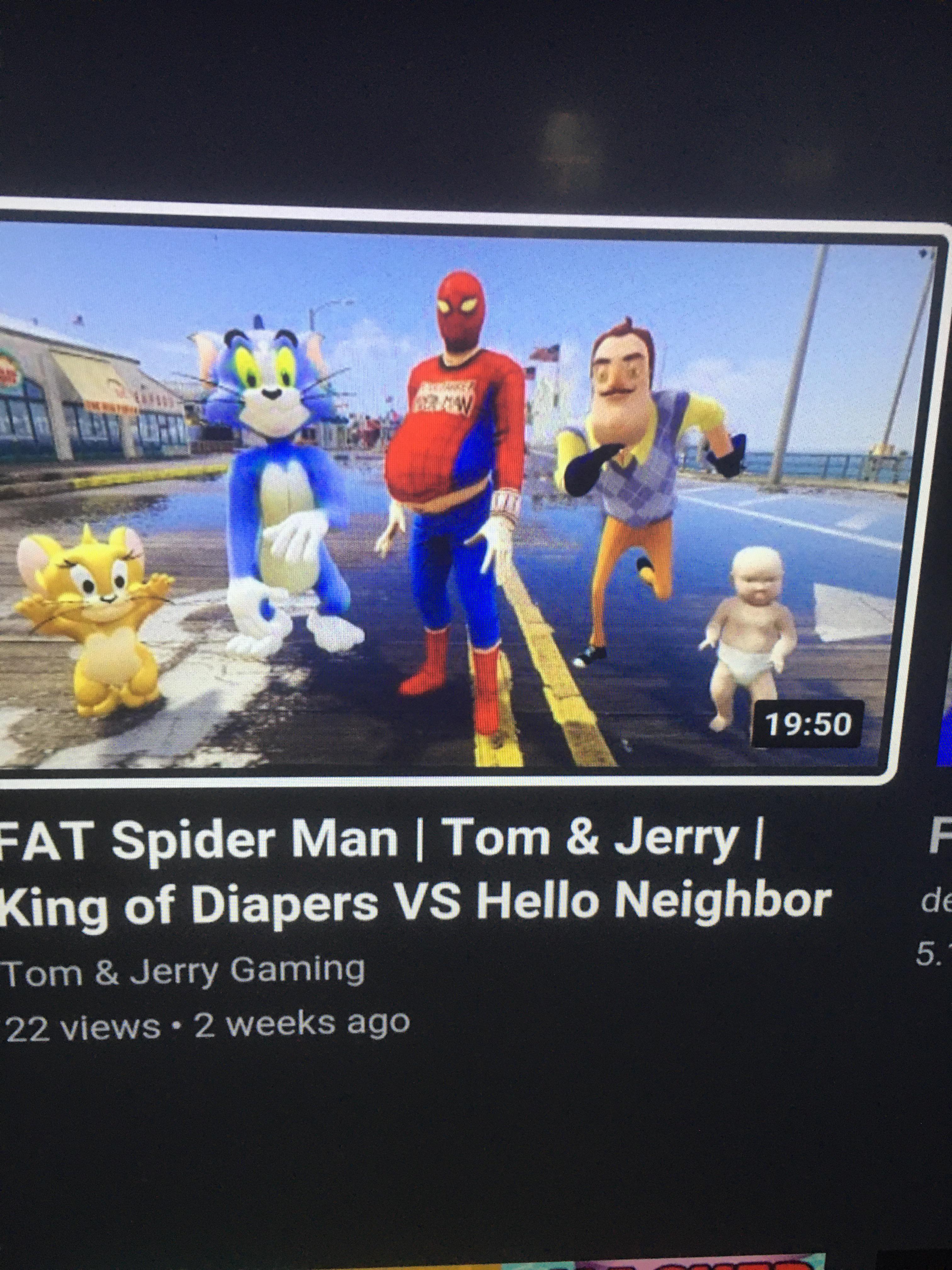 FAT SPIDER-MAN AMOGUS 5G HELIO NAYBOR | Scrolller