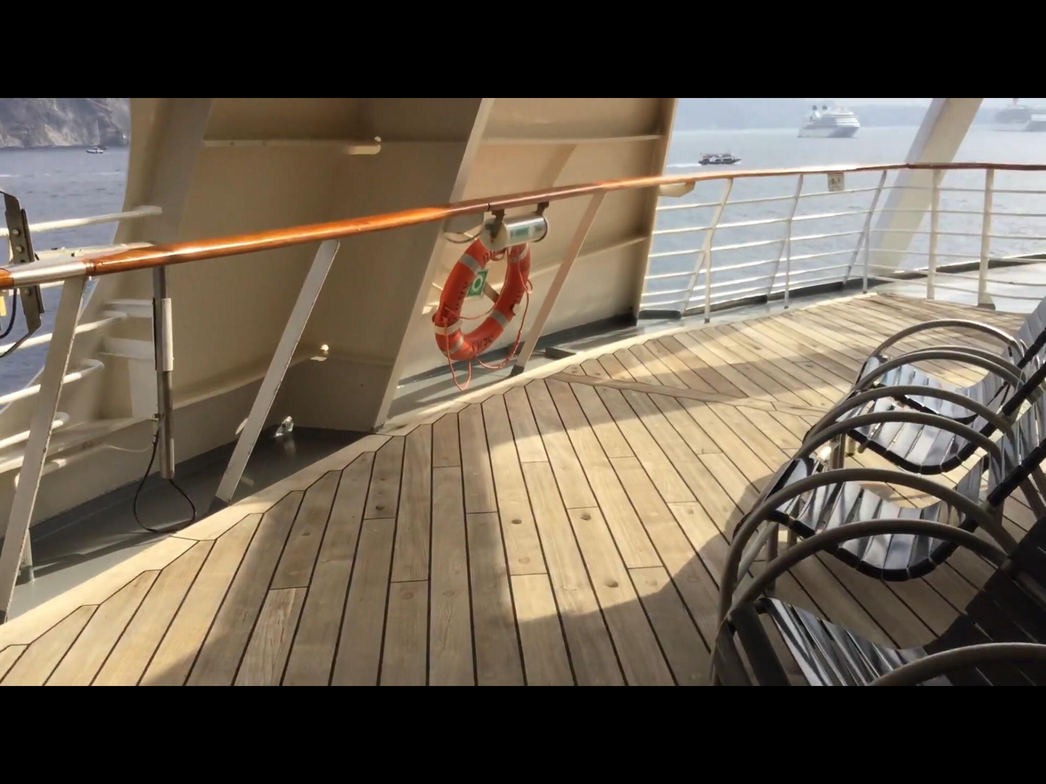 Favourite place to chill the promenade deck/ rhapsody of the seas | Scrolller
