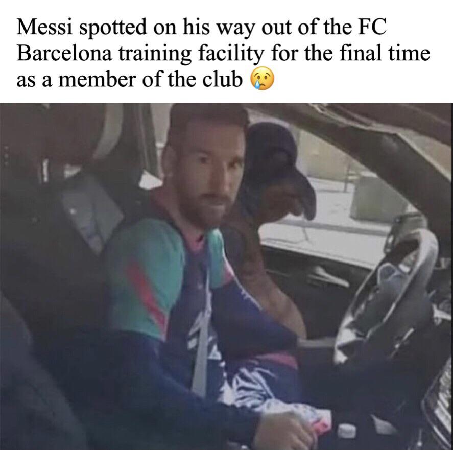 FCB fans will miss you, Messi! | Scrolller