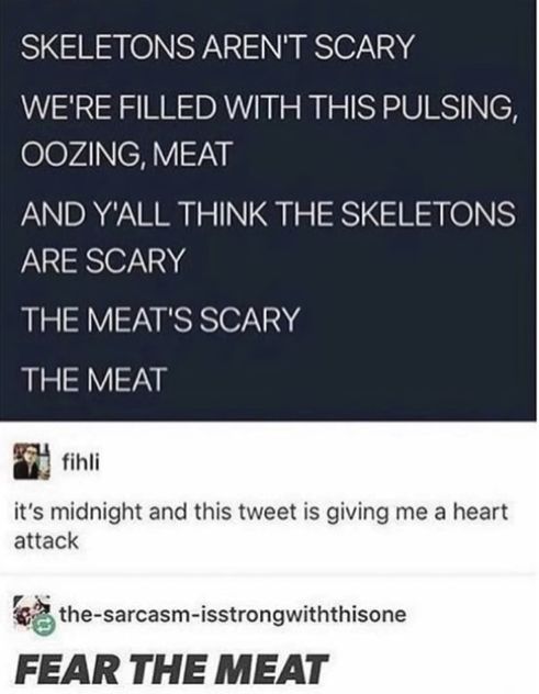 FEAR THE MEAT | Scrolller