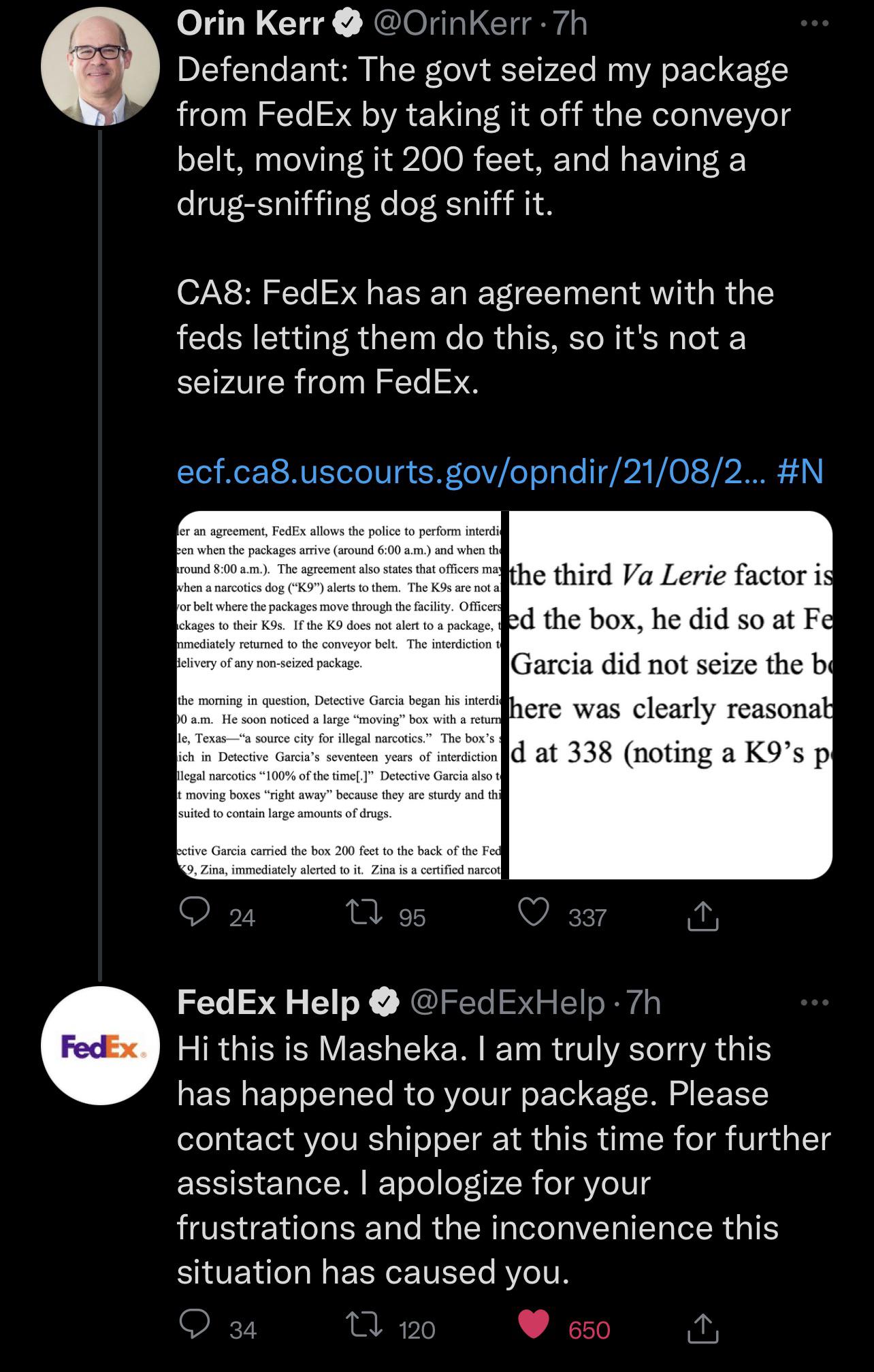 FedEx always delivers | Scrolller