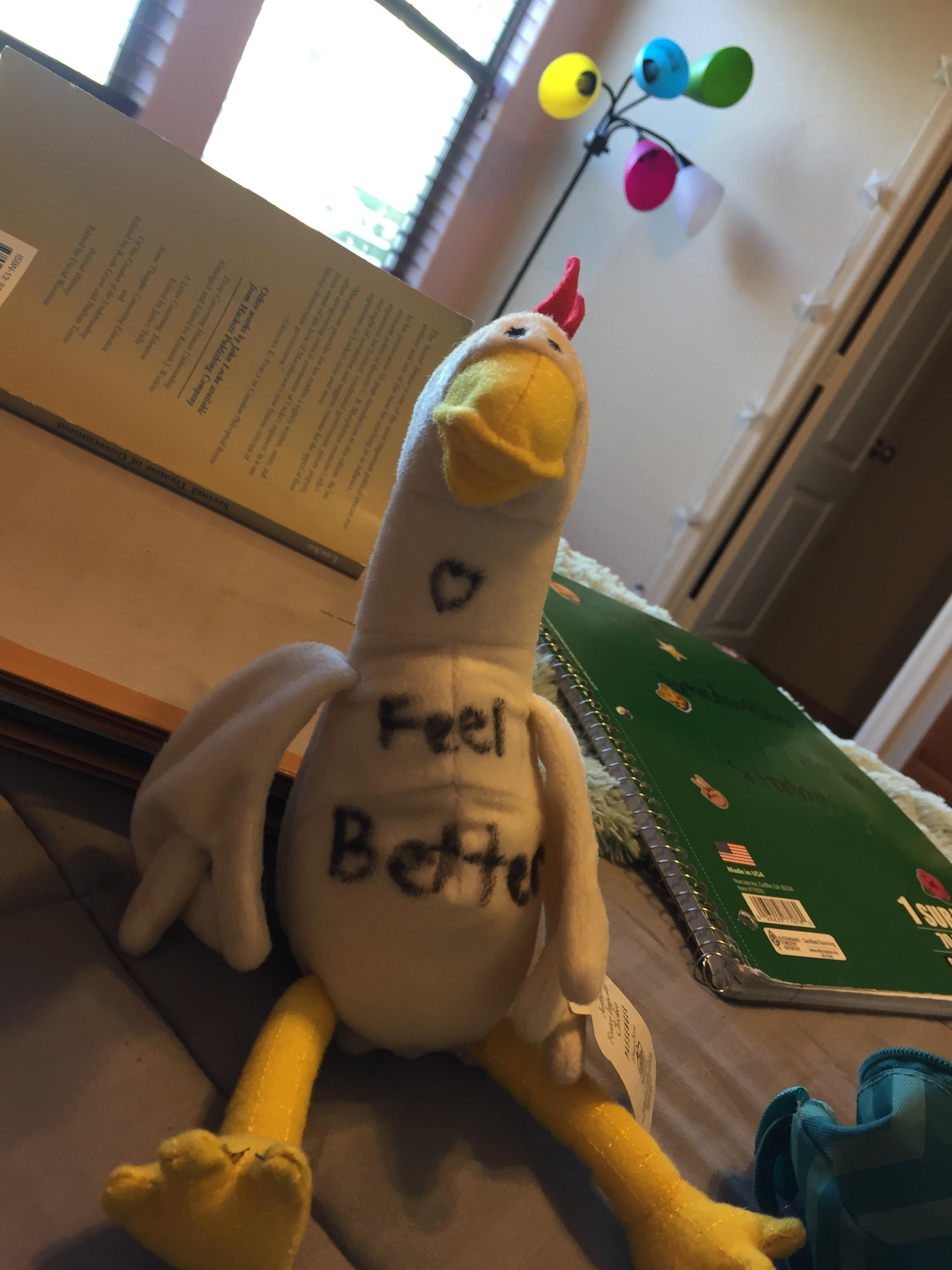 Feel-better-chicken for my friend | Scrolller