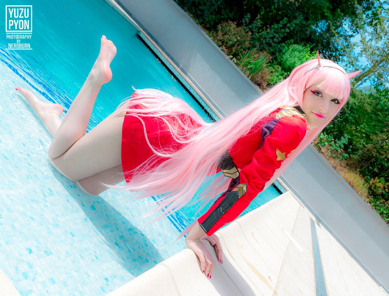 Feeling refreshed ? ♥ Zero Two by YuzuPyon | Scrolller