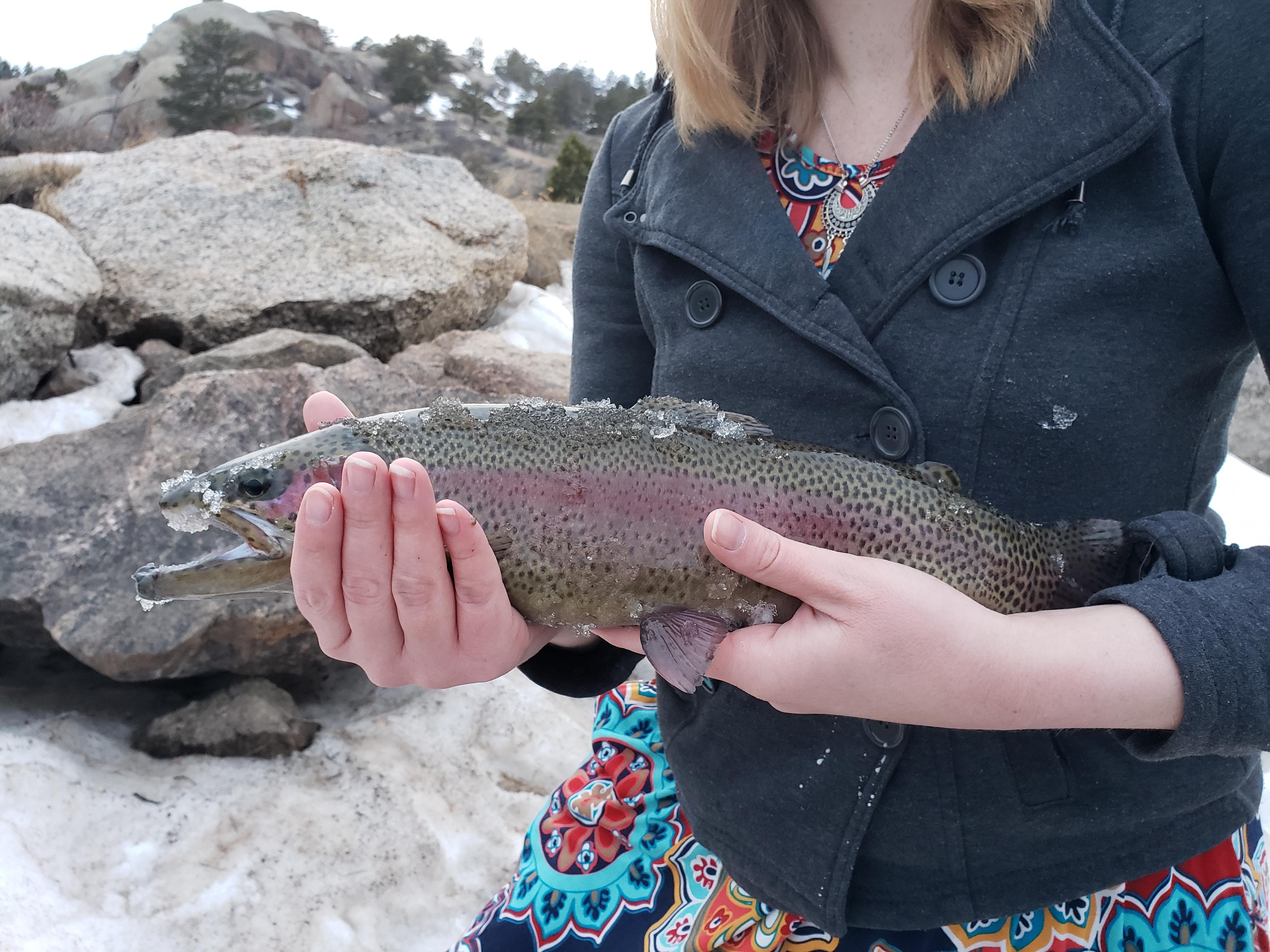Feels like spring! Wife's first catch of the year at Granite | Scrolller