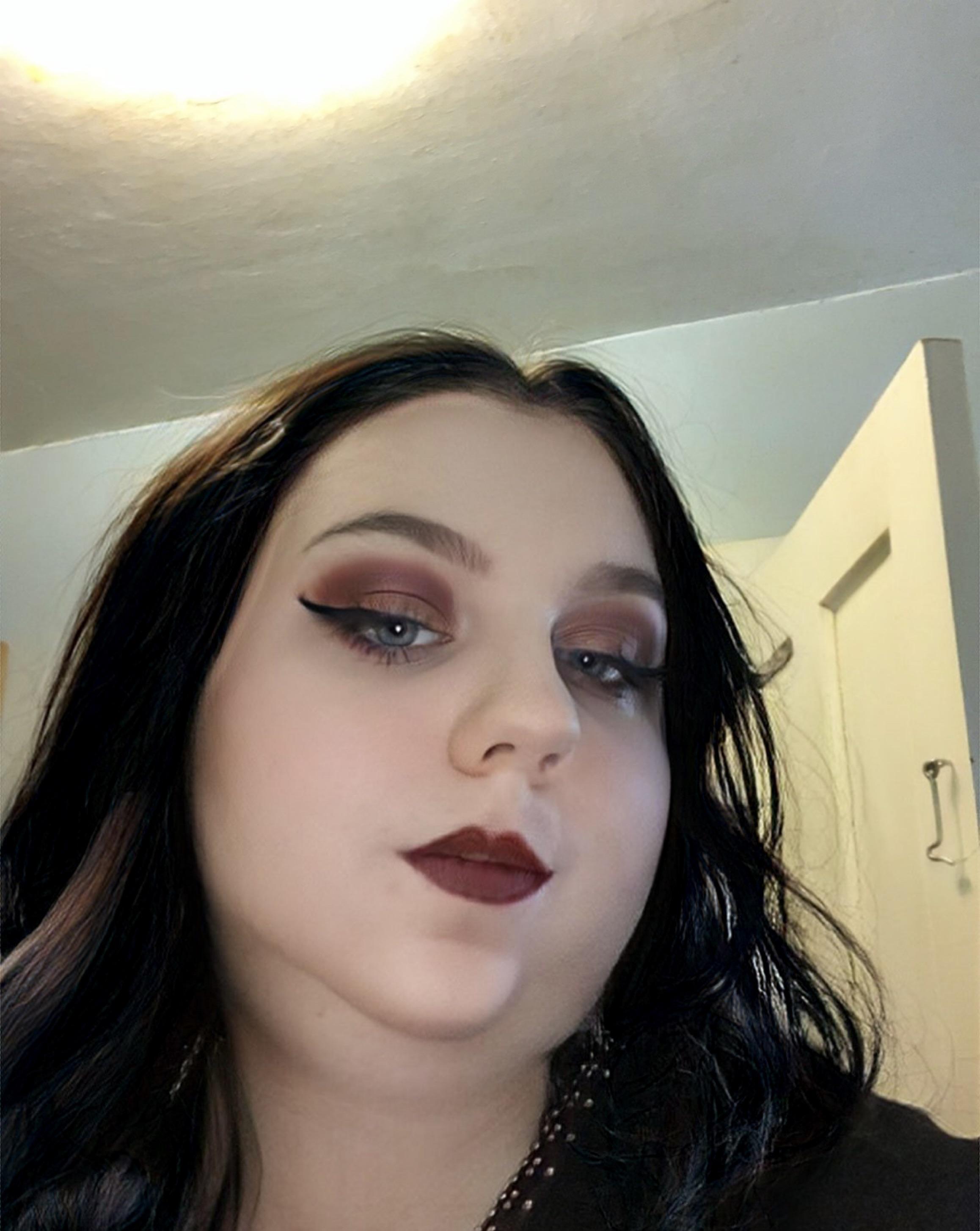 felt cute experimenting with makeup | Scrolller
