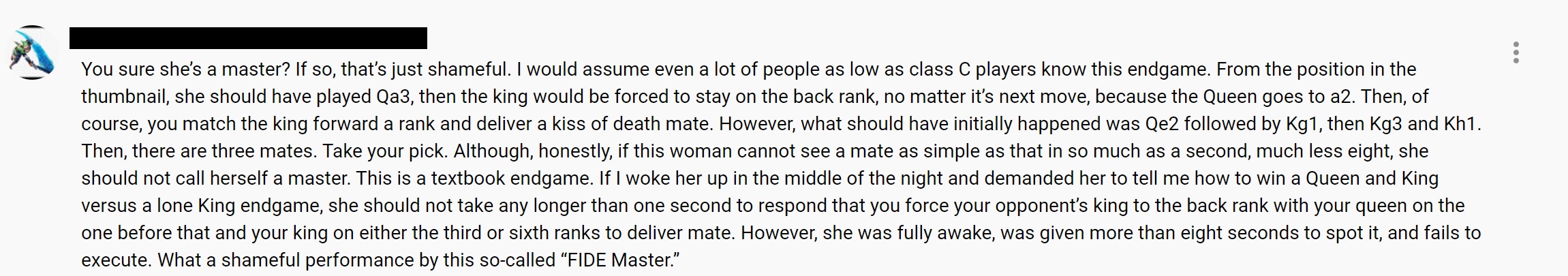 Female commits the ultimate cardinal sin, missing how to mate | Scrolller