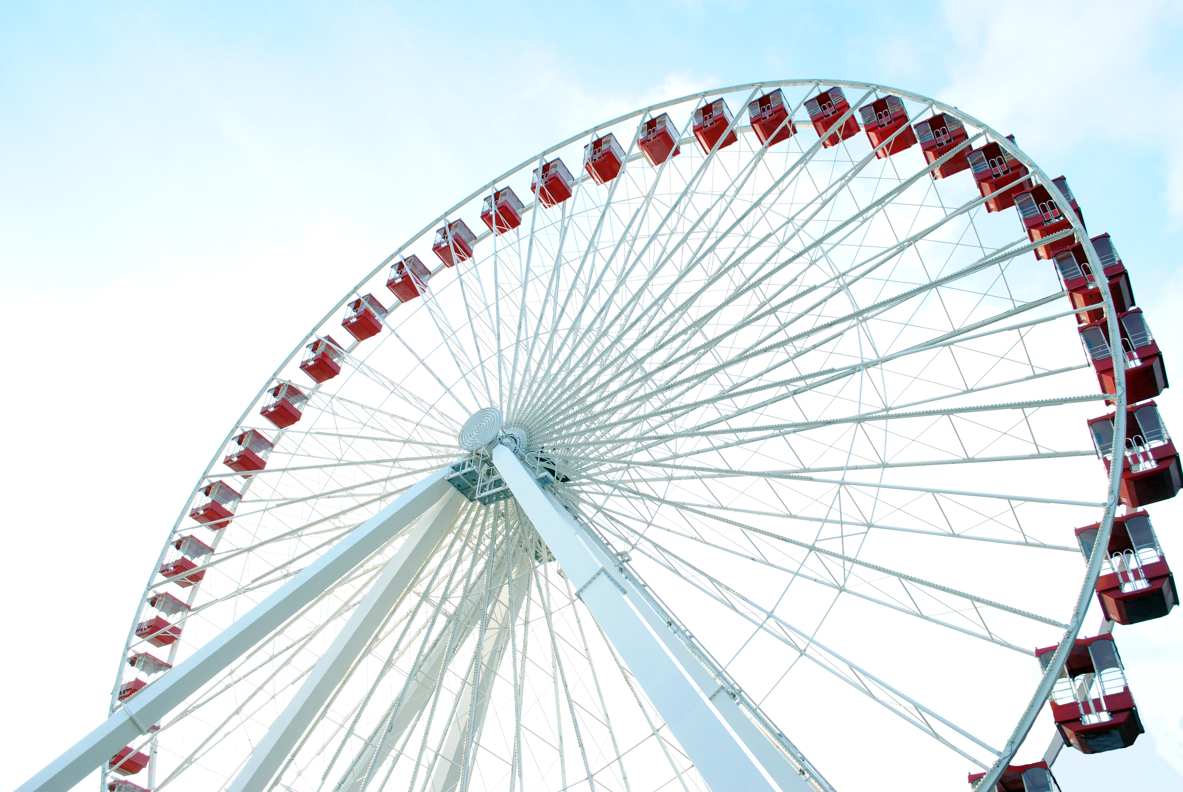 Ferris Wheel at Navy Pier, Chicago [3872x2592] [OC] | Scrolller