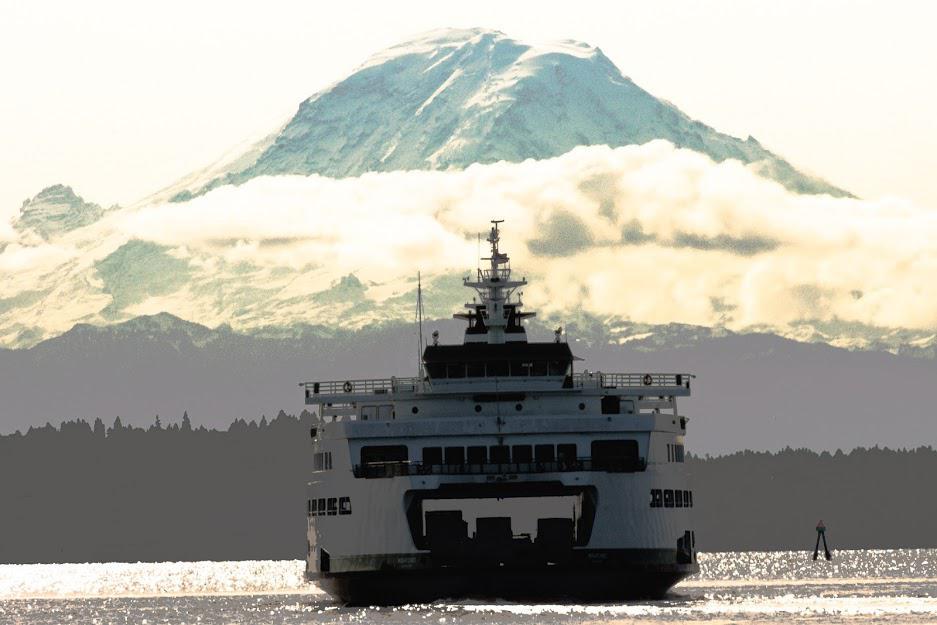 Ferry + Rainier | Scrolller