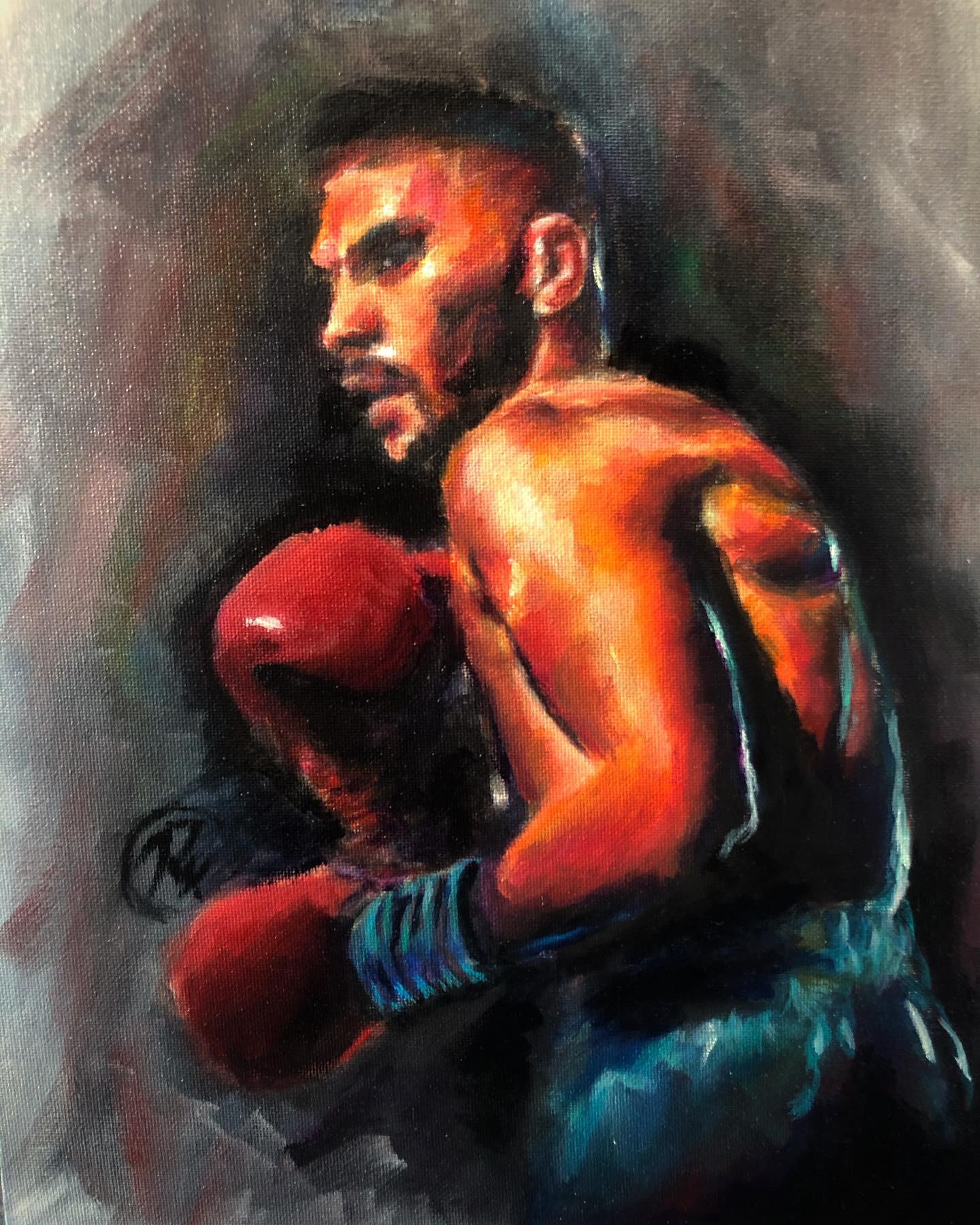 Finished this oil painting on 11” x 14” Canvas Panel | Scrolller