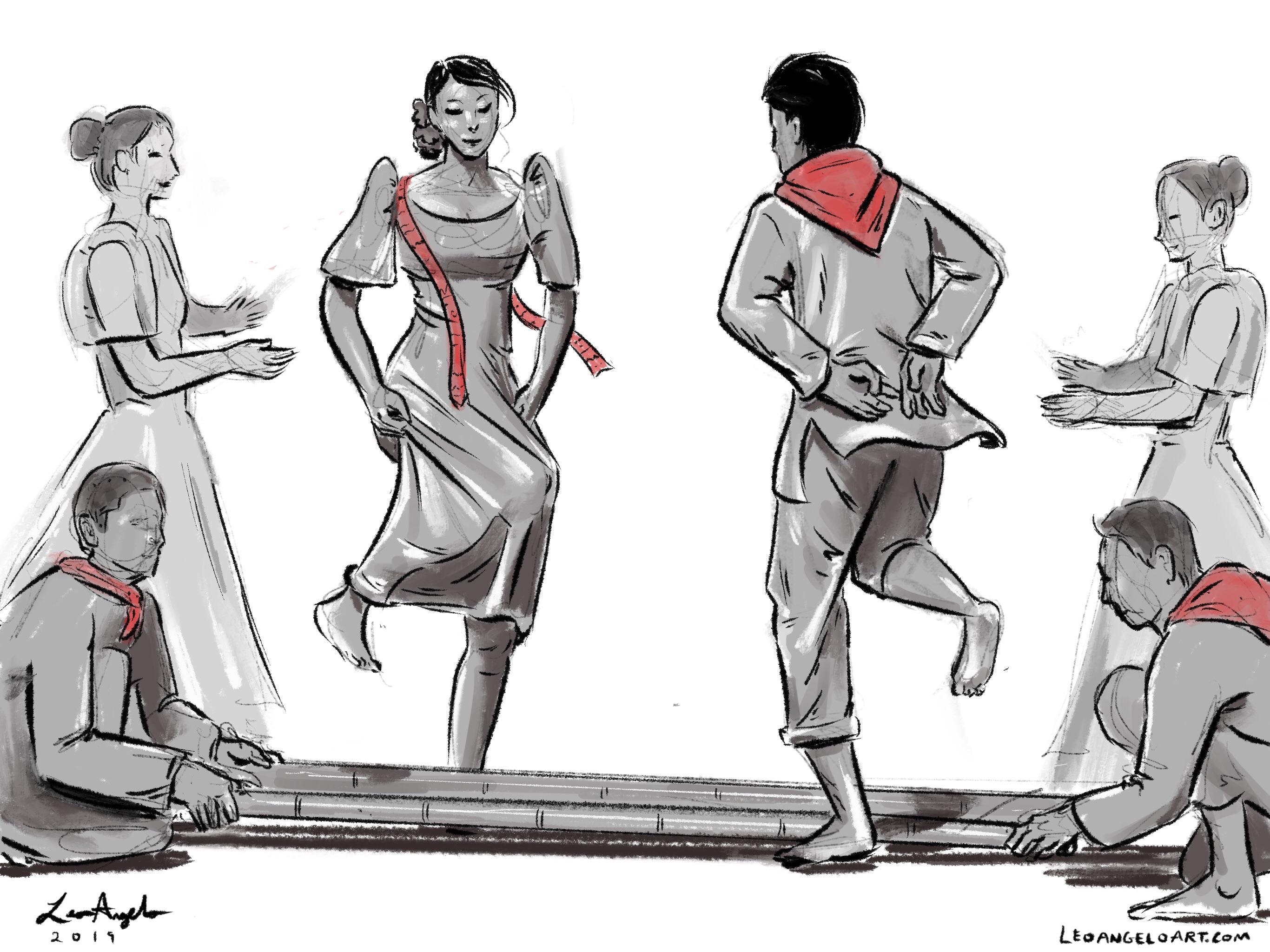 Filipino traditional dance. | Scrolller