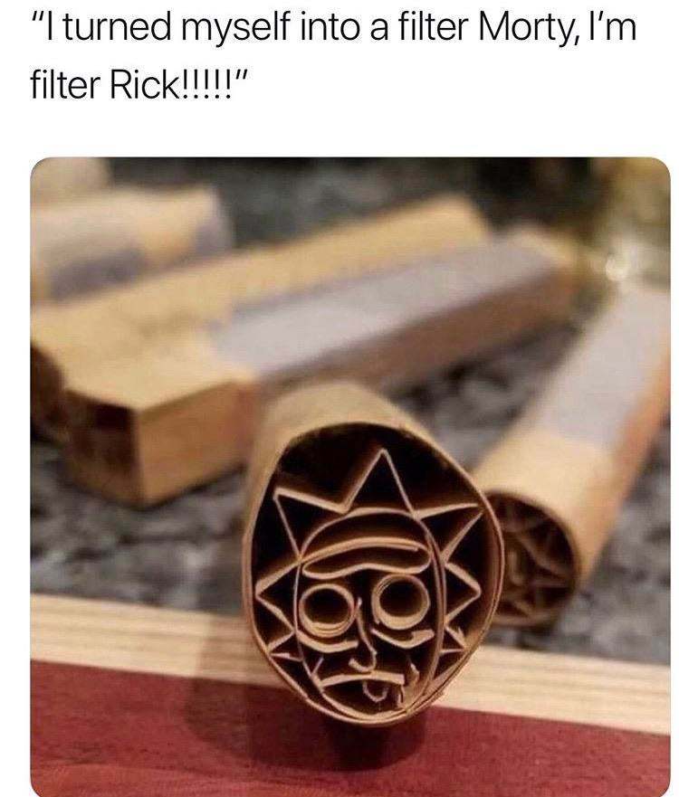 FILTER RICK BITCH !!! | Scrolller