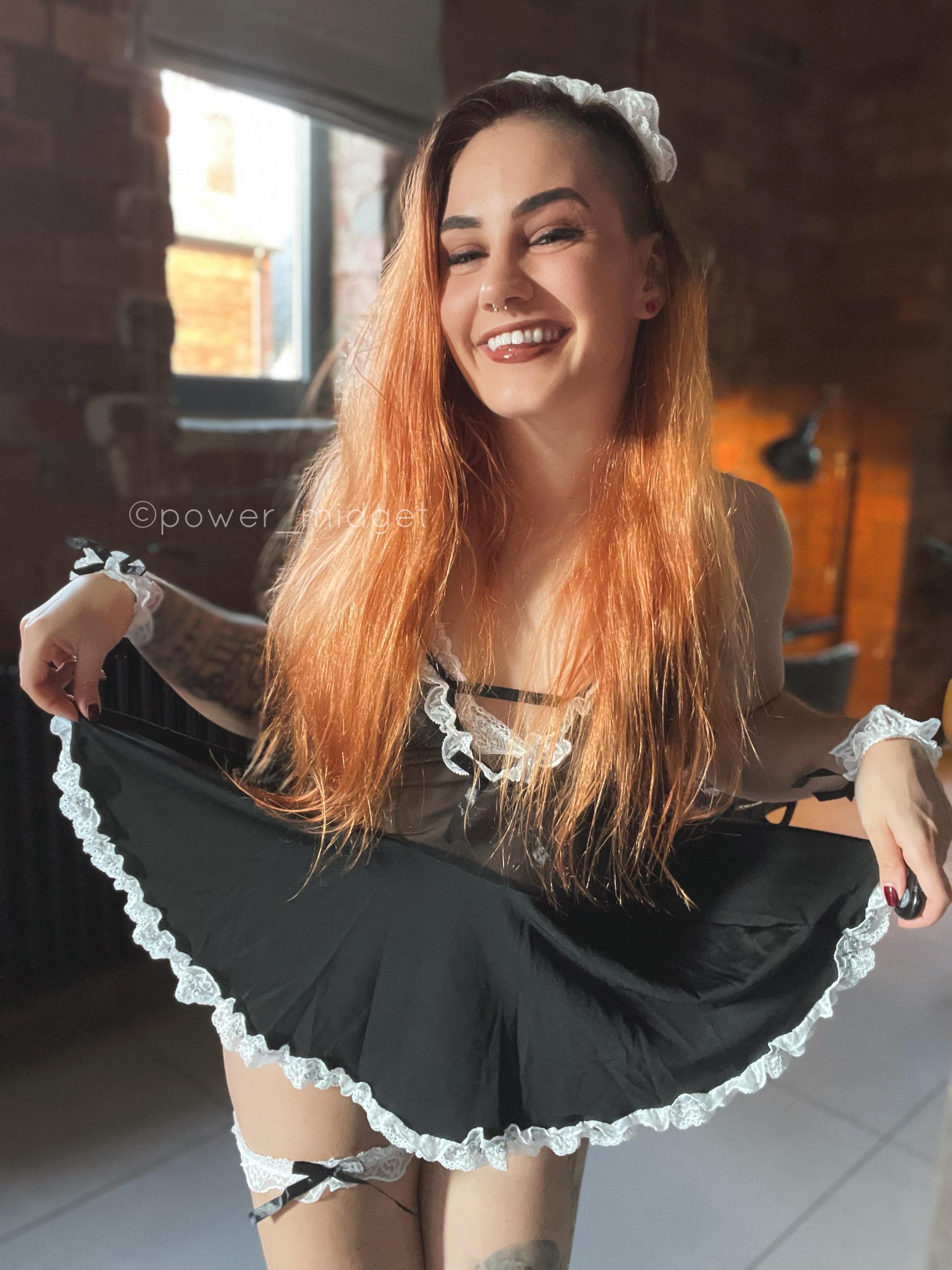 Filthy little maid 😈 who ordered room service? | Scrolller