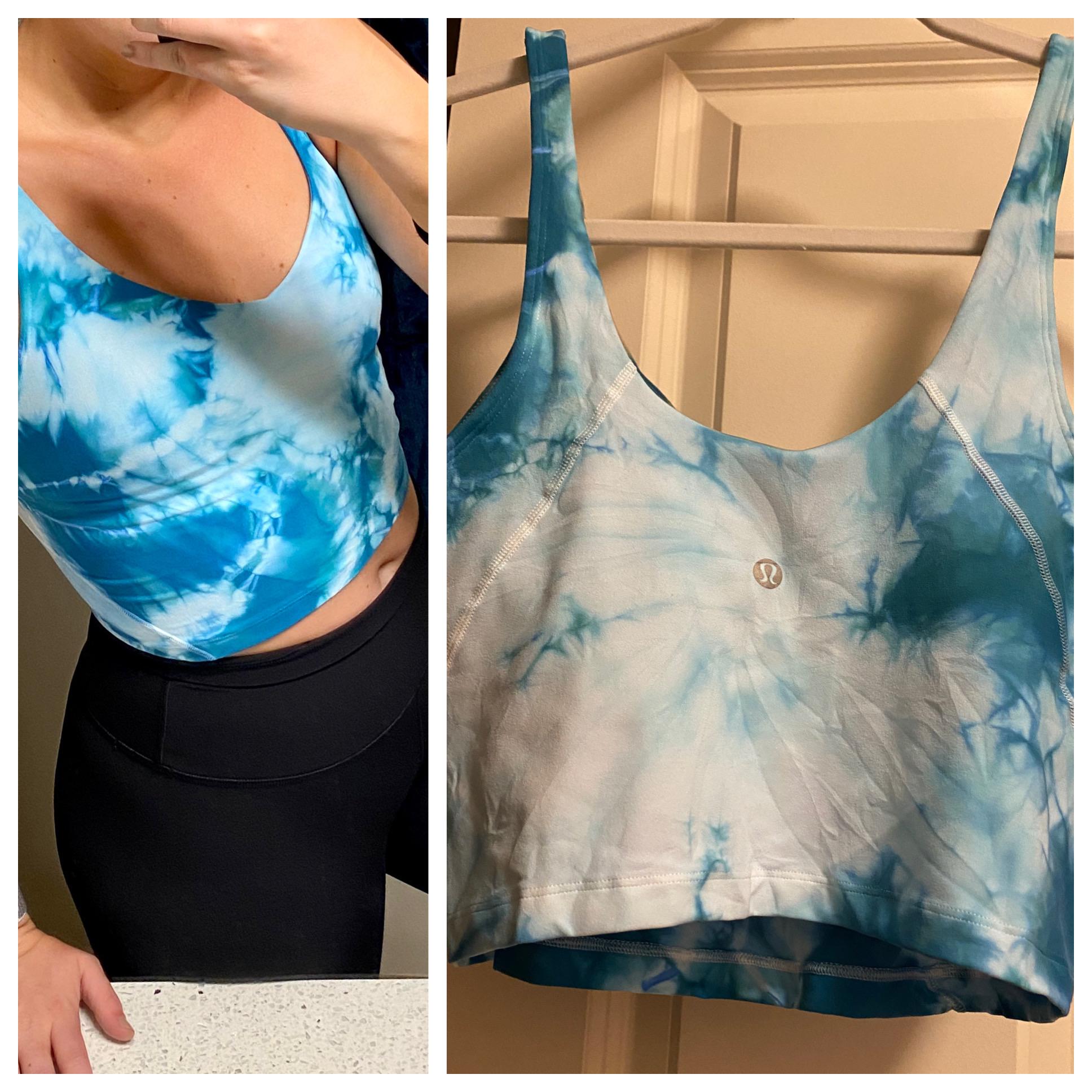 Final Align Tank Dye! 💙🤍💙🤍 | Scrolller